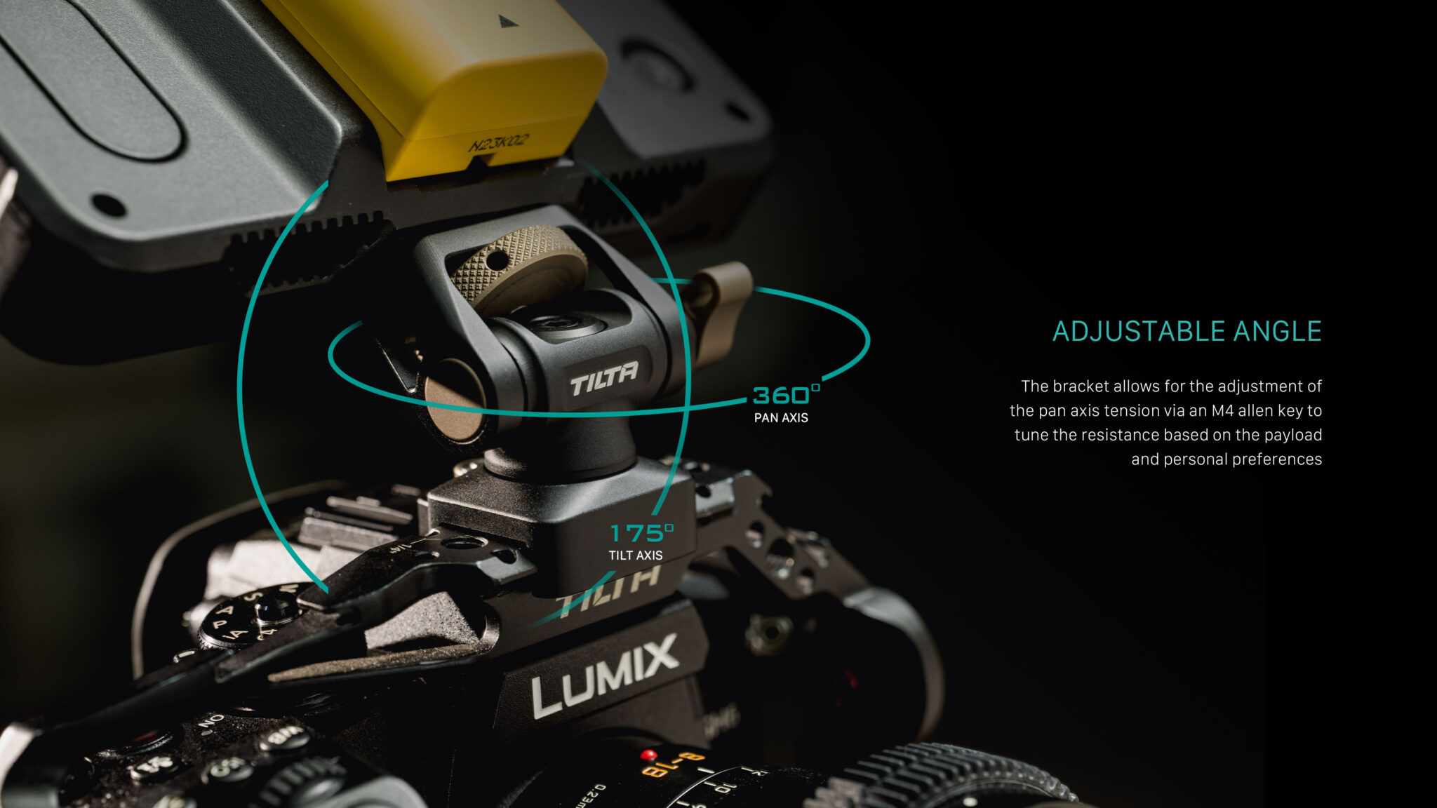 Tilta Accessory Mounting Bracket - Black | Tilta