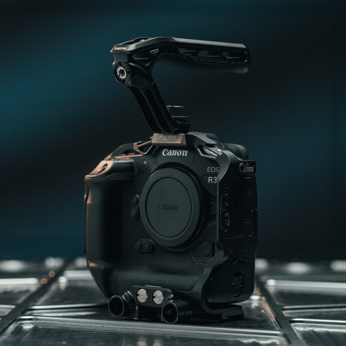 Camera Cage for Canon R3 Basic Kit - Black | Tilta