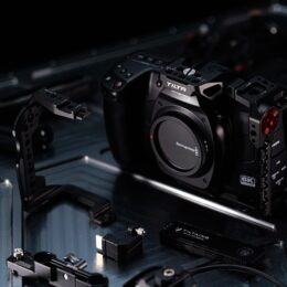 Full Camera Cage for BMCC 6K - Black | Tilta