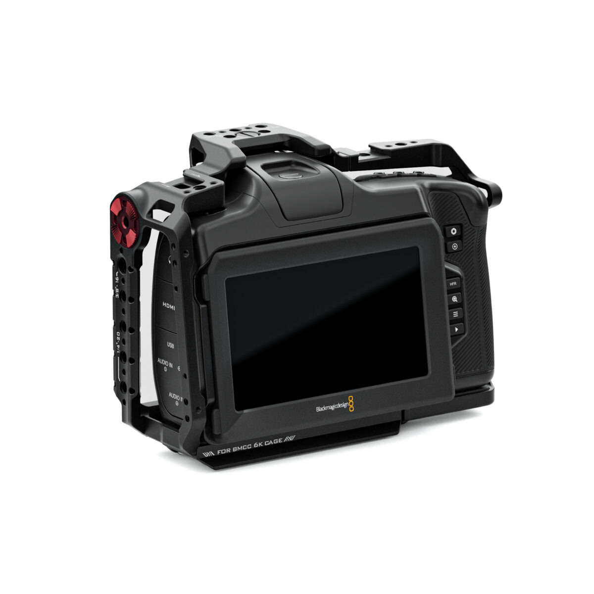 Full Camera Cage for BMCC 6K - Black | Tilta