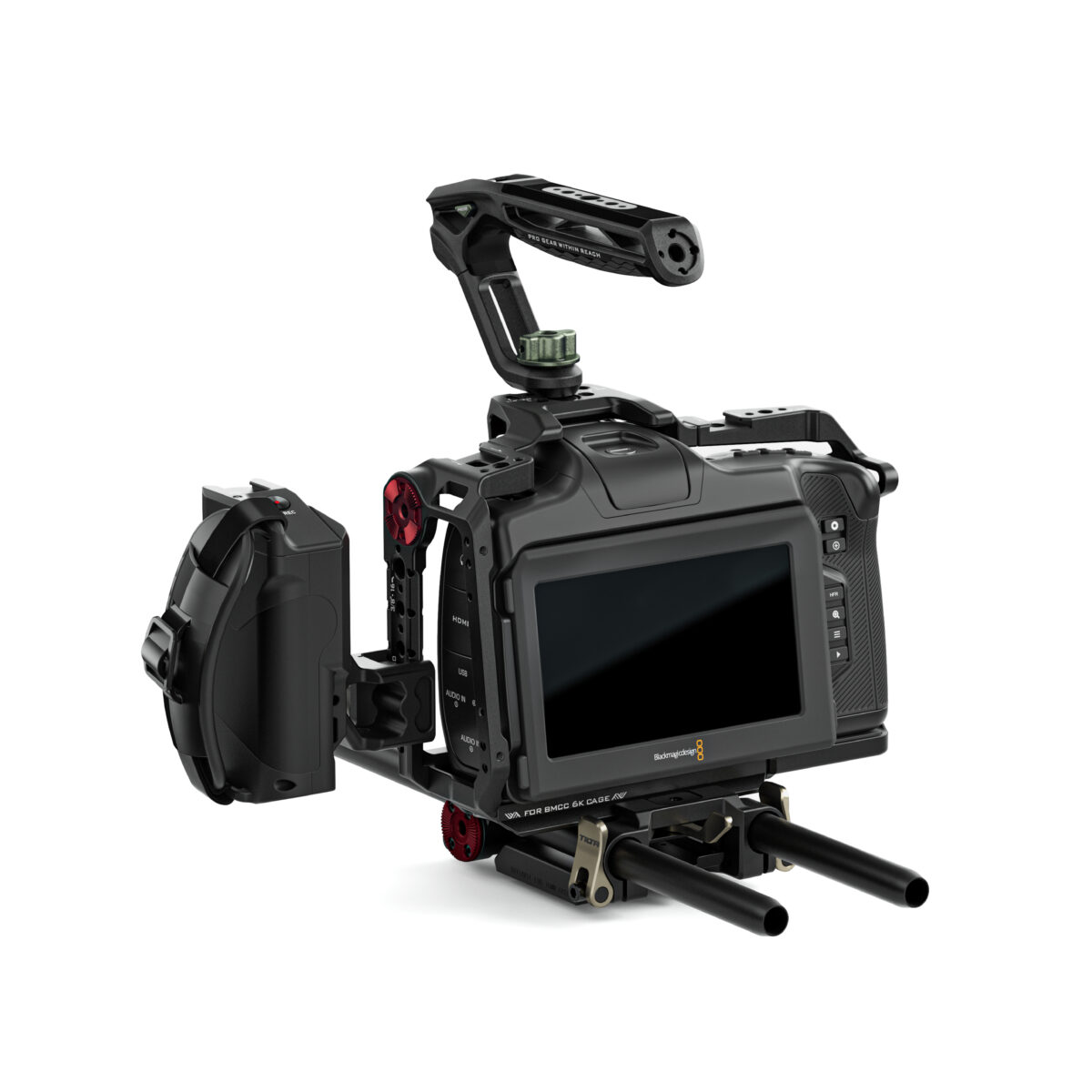 Camera Cage for BMCC 6K Advanced Kit - Black | Tilta