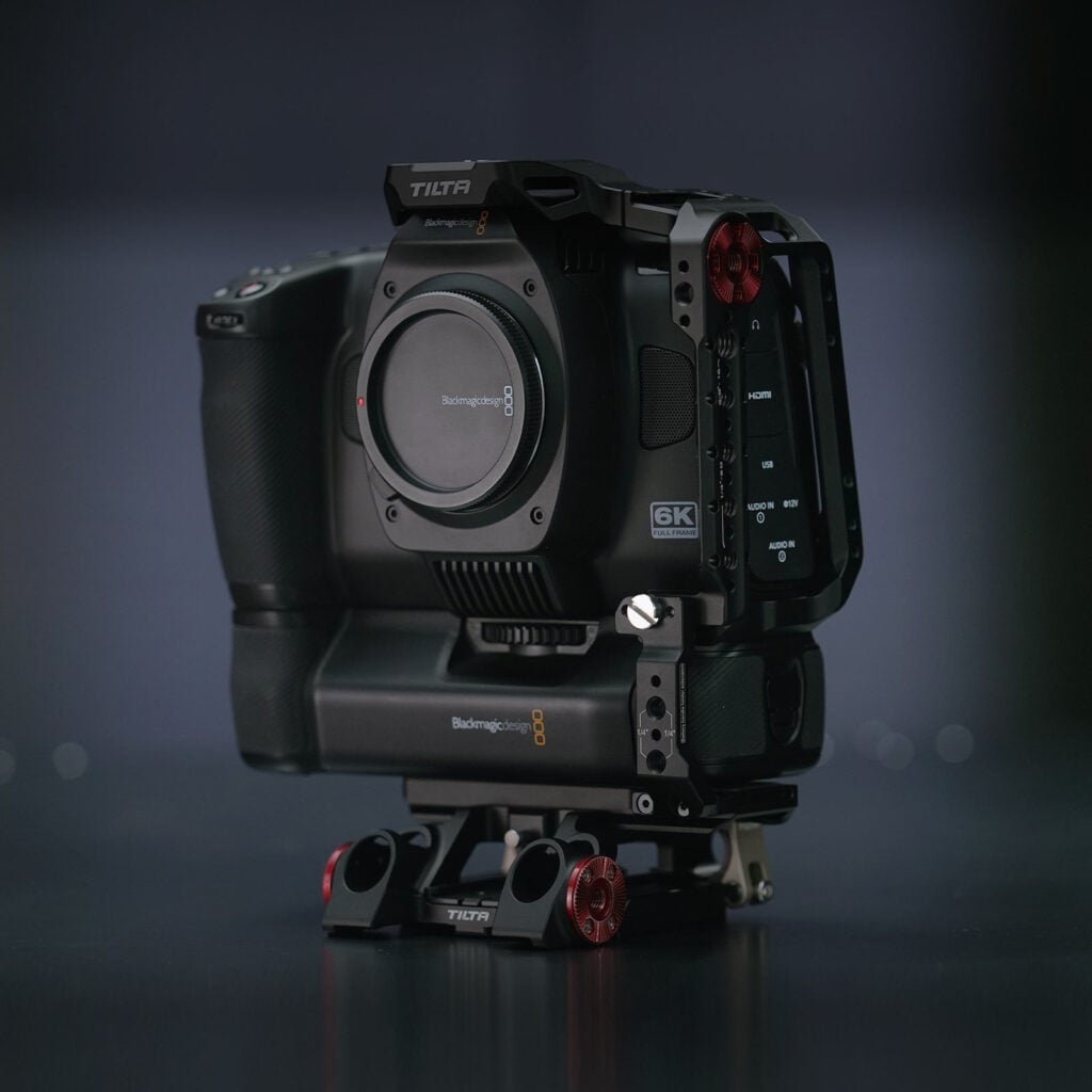 Full Camera Cage for BMCC 6K - Black | Tilta