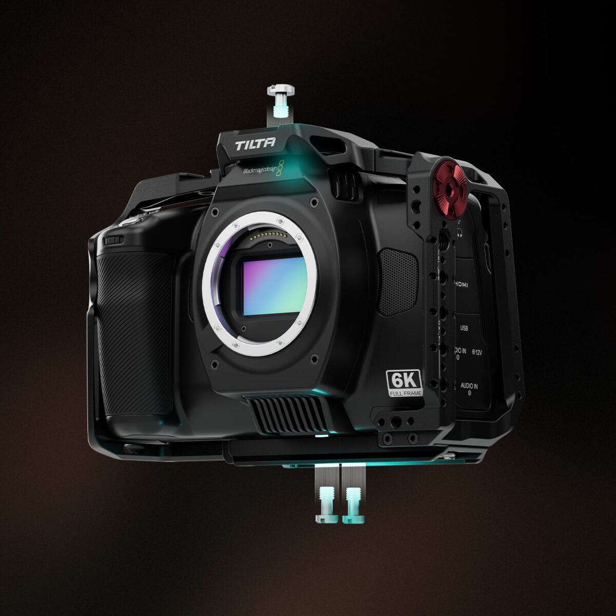 Full Camera Cage for BMCC 6K - Black | Tilta
