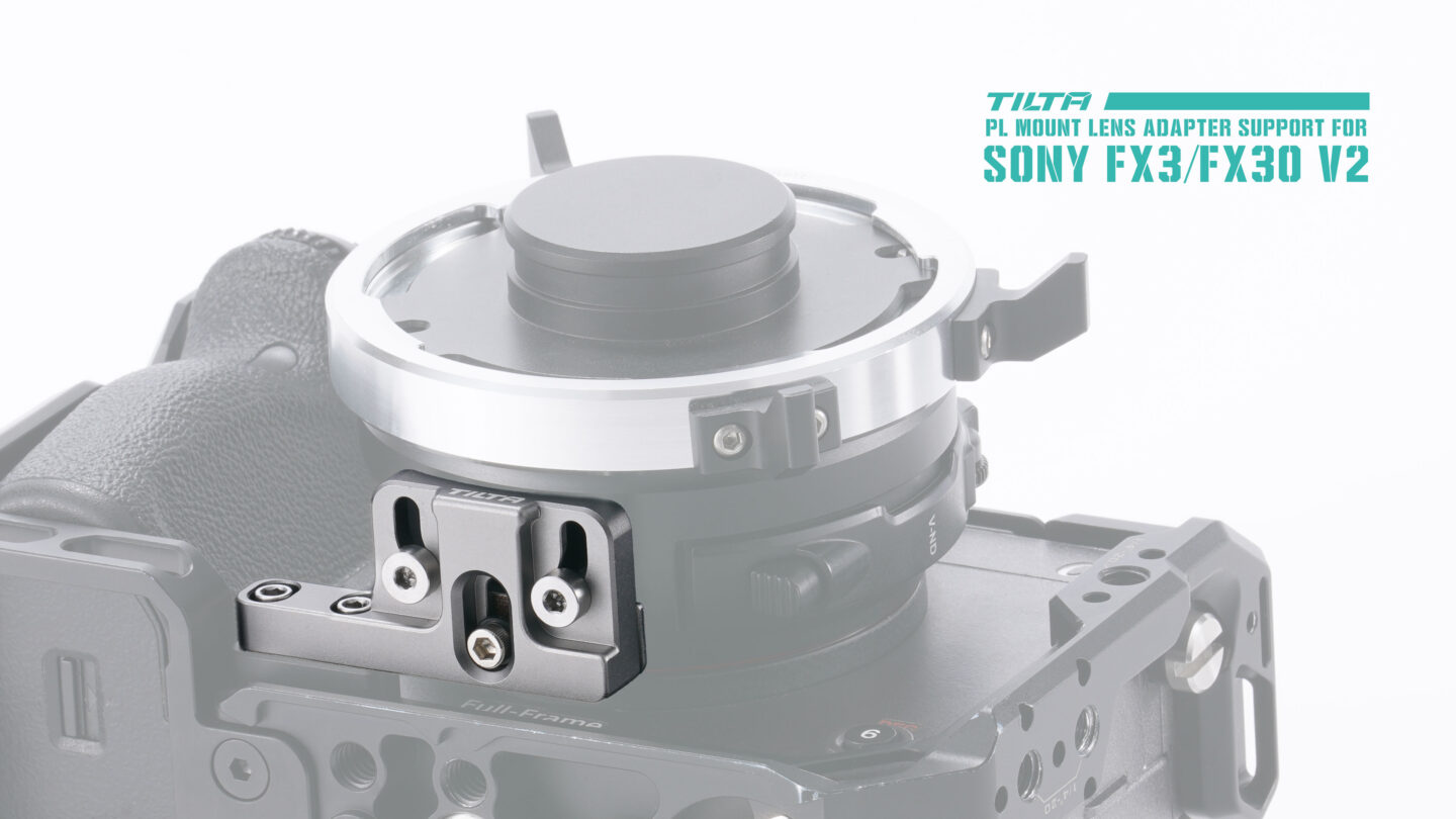 PL Mount Lens Support for Sony FX3/FX30 V2 | Tilta