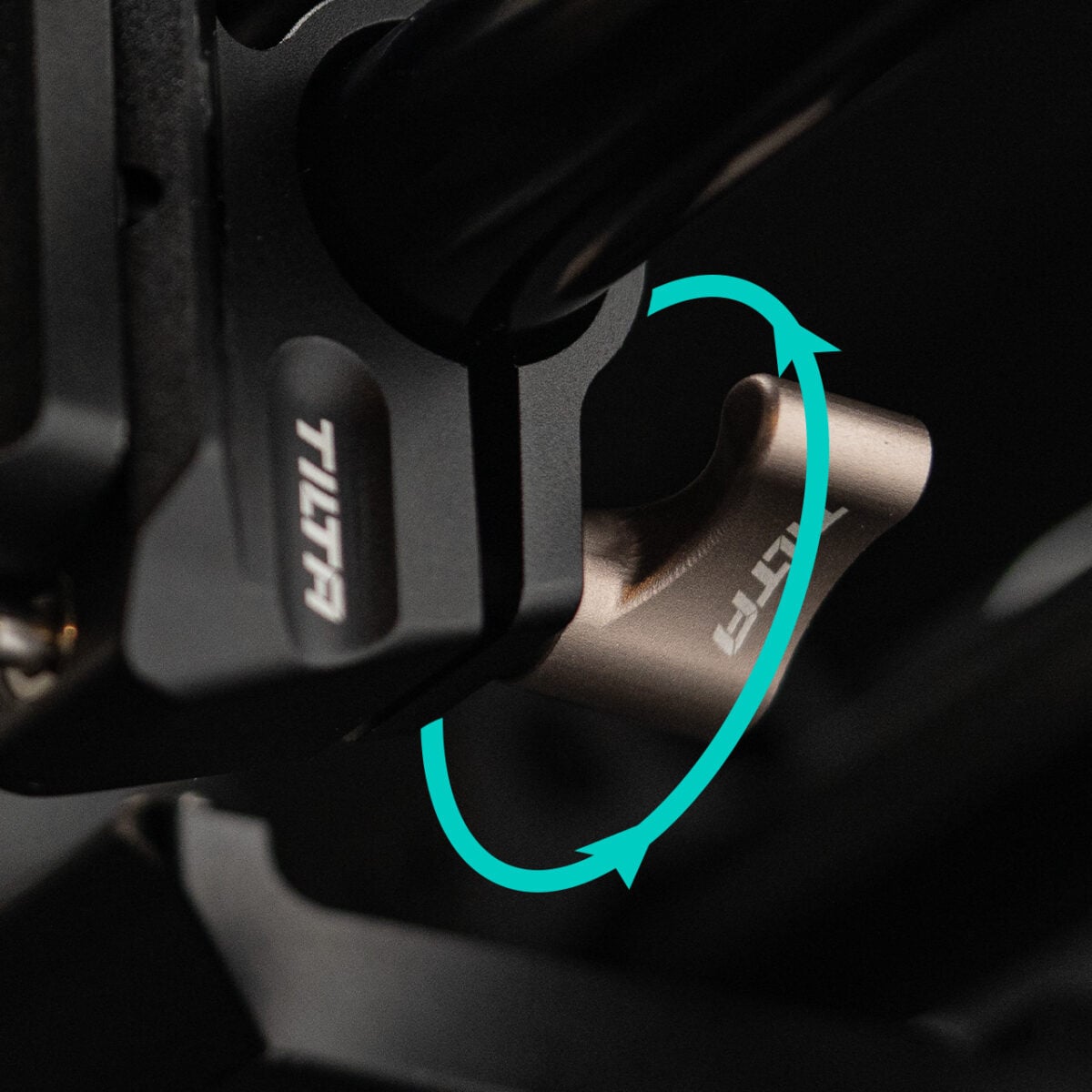 Tilta 15mm Rod Holder to NATO Rail Attachment - Black | Tilta