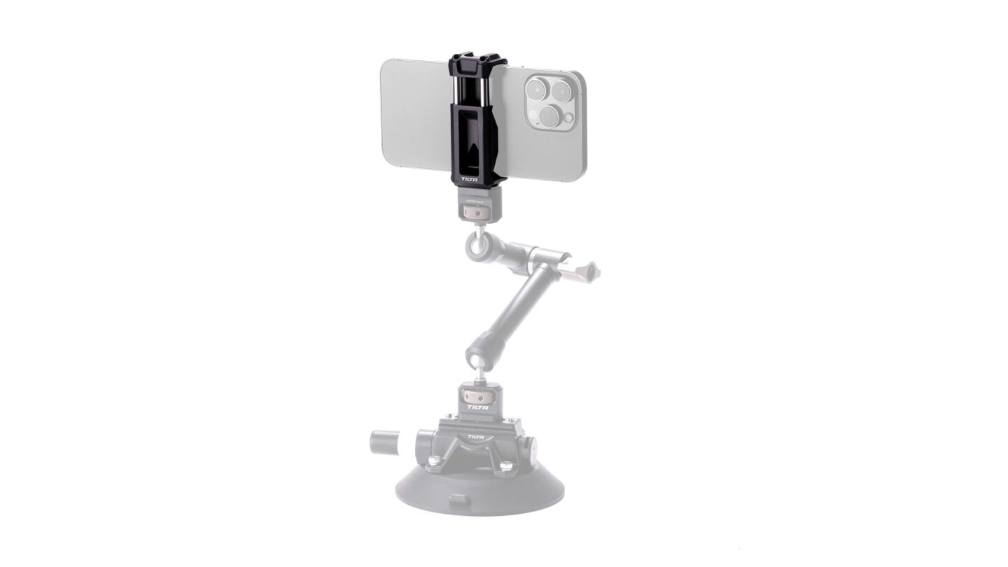 Tilta Adjustable Phone Mounting Bracket (1/4″-20) - Black | Tilta