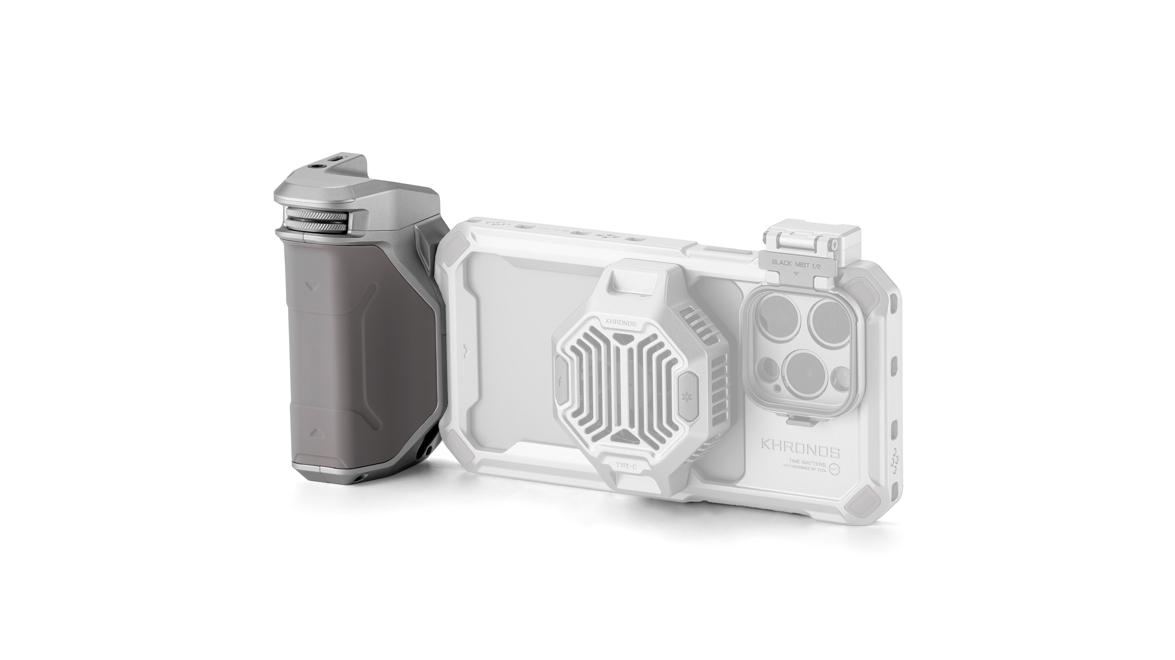 Khronos Focus PD Handle for iPhone - Titanium White (Open Box) | Tilta