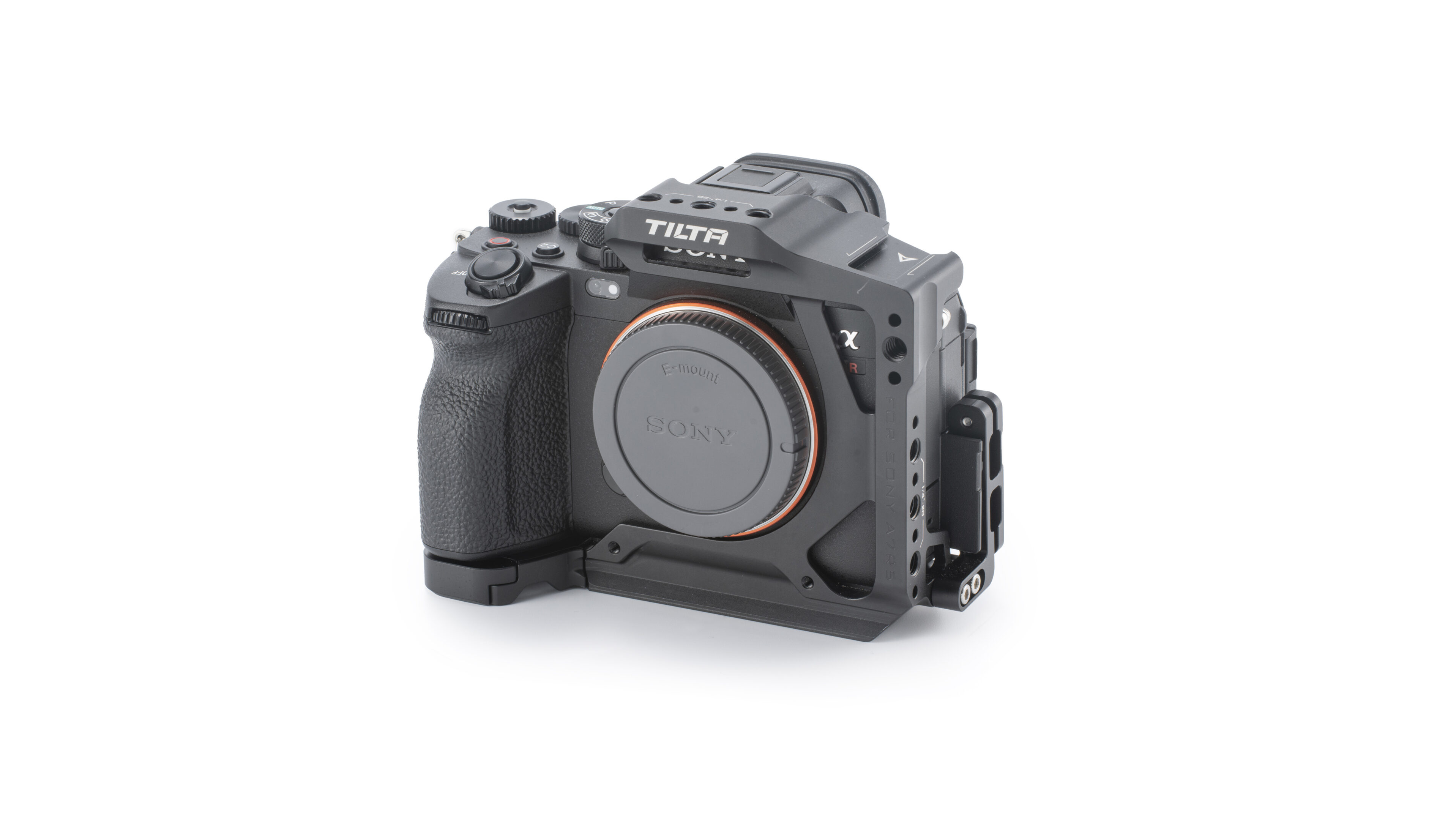 Half Camera Cage for Sony a7R V - Black (Open Box) | Tilta