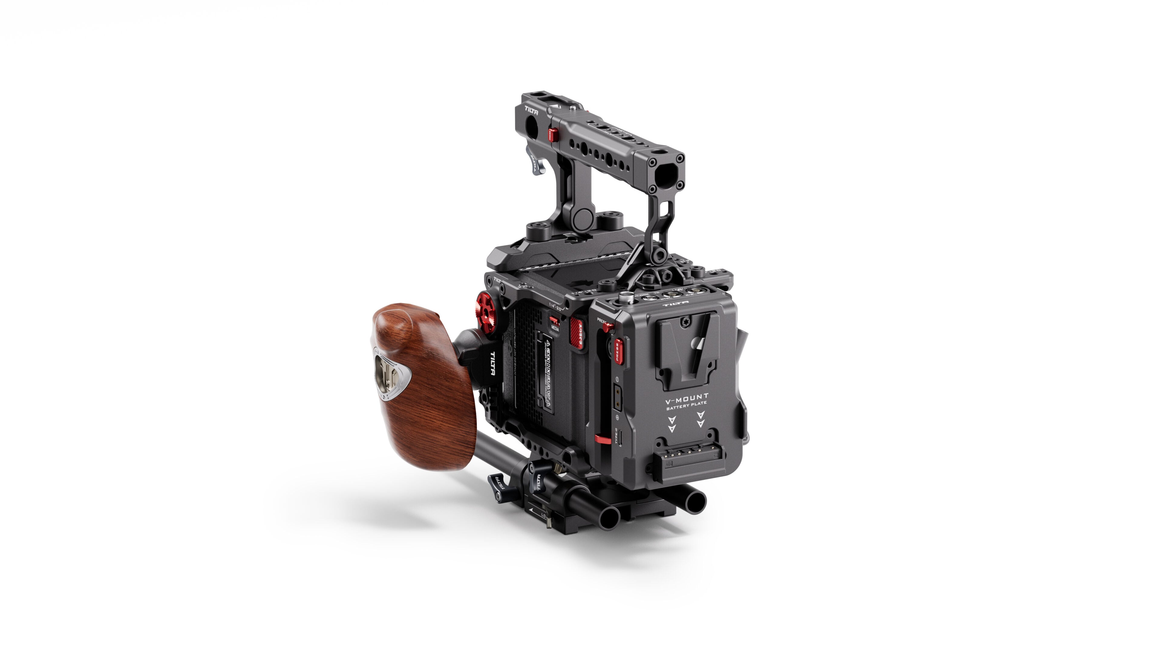 Camera Cage for RED KOMODO-X Advanced Kit - Black Gold Mount (Open Box ...