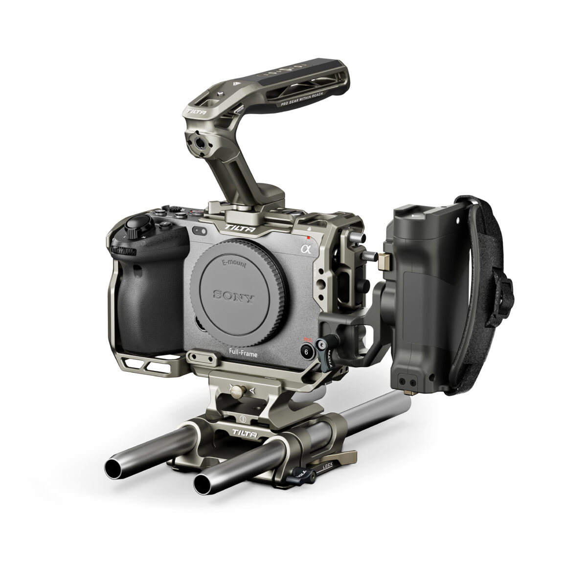 Camera Cage for Sony FX3/FX30 V2 Pro Kit Titanium Gray (Open Box) | Tilta