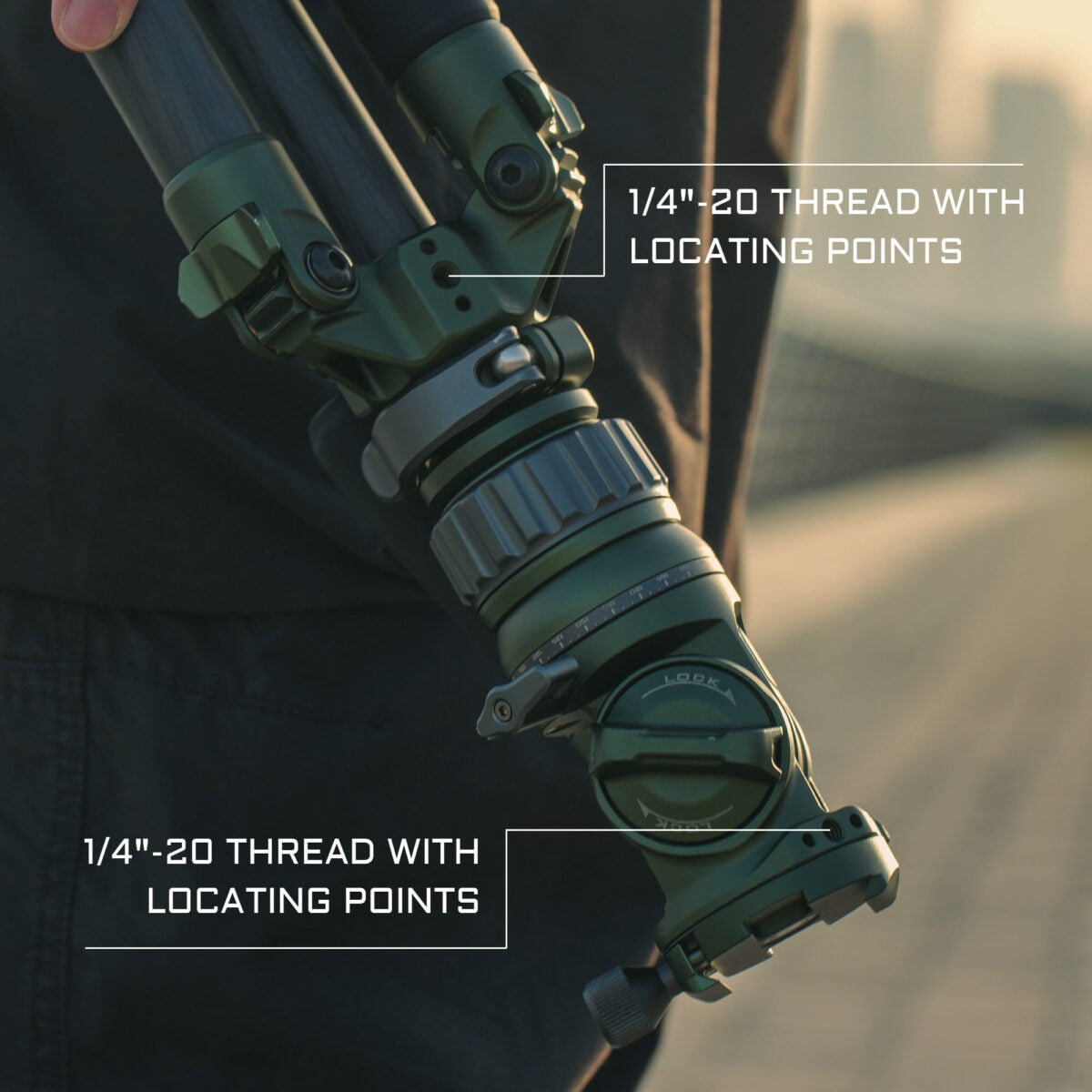 Tilta VT05 Travel Video Fluid Head with 3-Stage Carbon Fiber Tripod ...