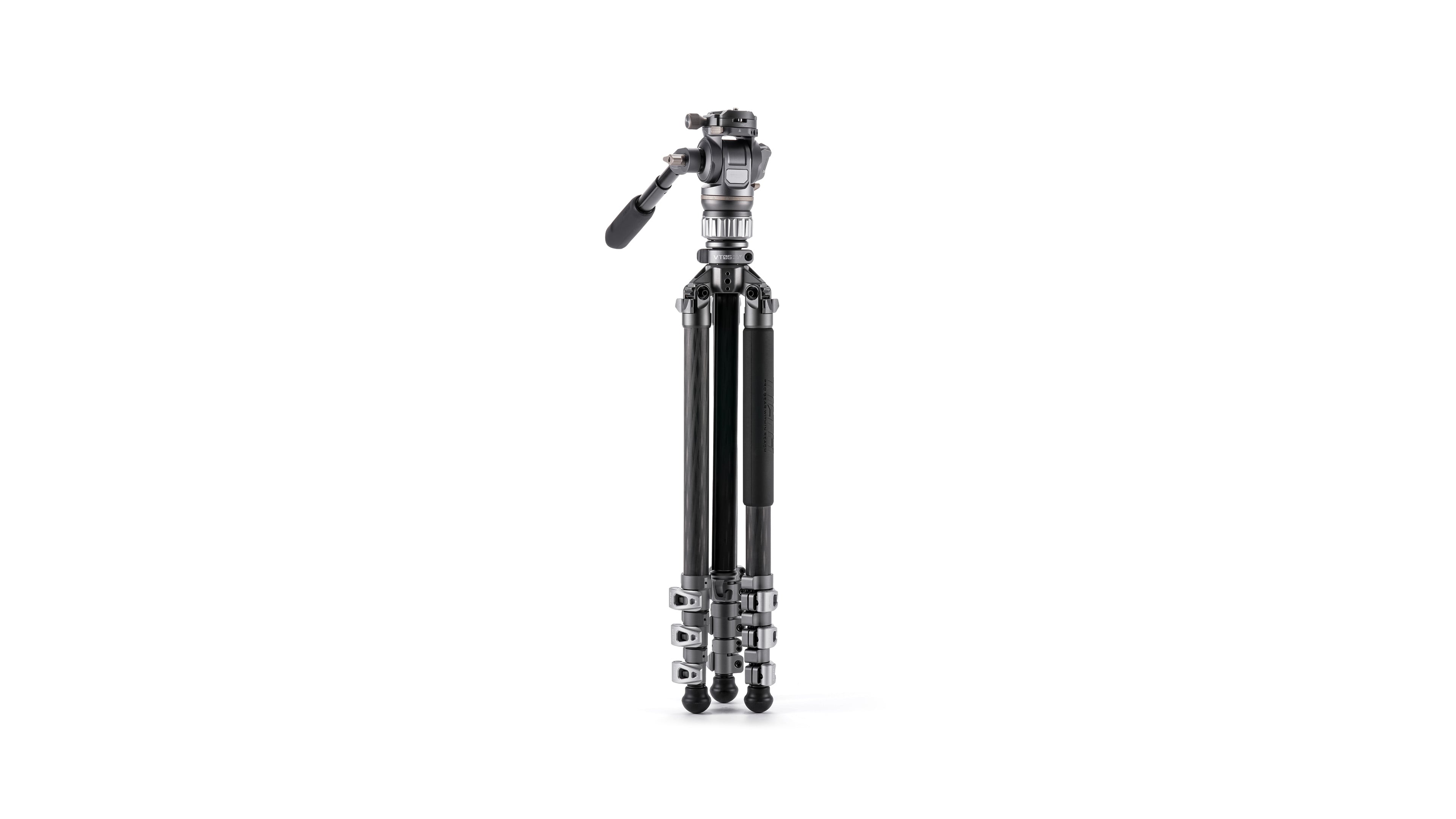 Tilta VT05 Travel Video Fluid Head with 3-Stage Carbon Fiber Tripod Legs (5KG) | Tilta