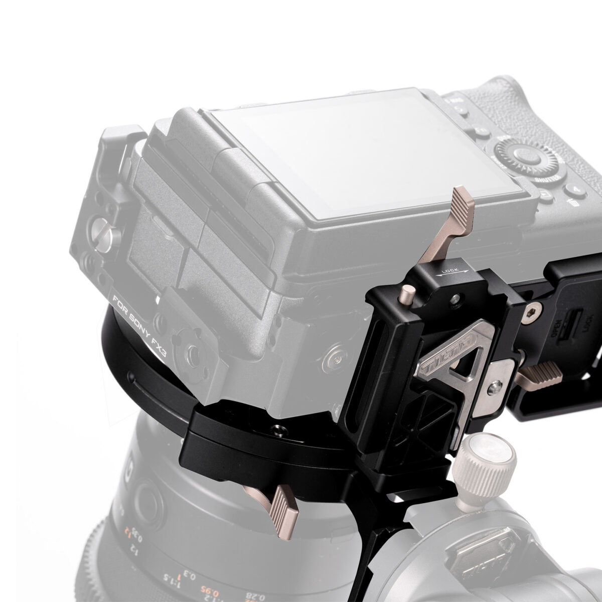 Tilta Adjustable Vertical Camera Support Bracket – Black | Tilta