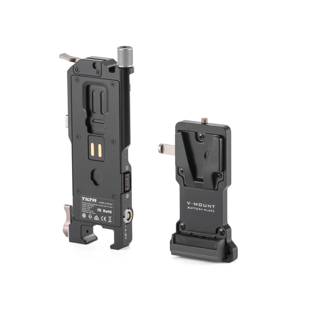 Battery Plate to DJI RS 4 Power Pass-through Plate Kit - V Mount (Open ...