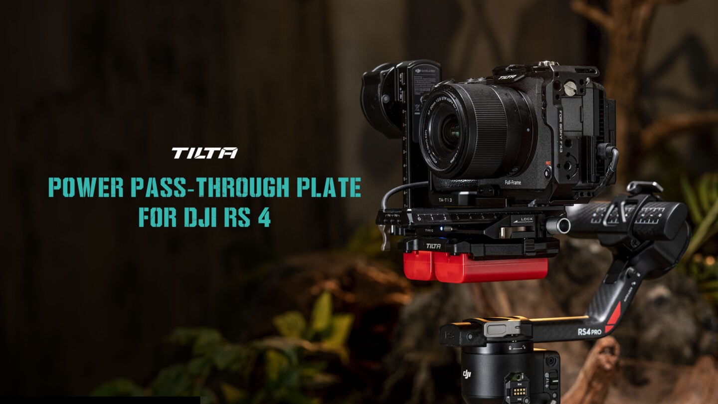 Power Pass-through Plate for DJI RS 4 | Tilta