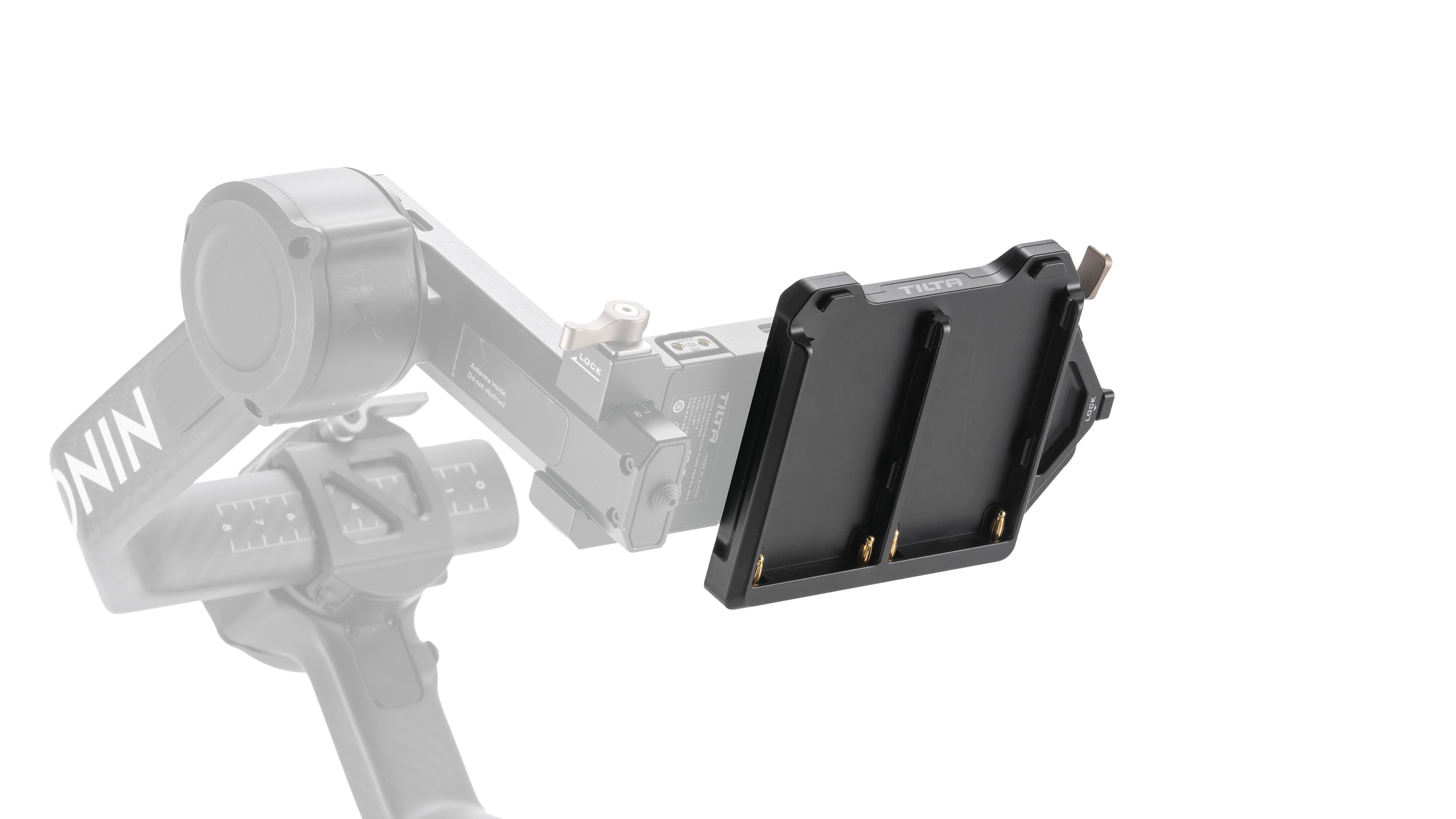 Battery Plate for DJI RS 4 Power Pass-through Plate - L Series | Tilta