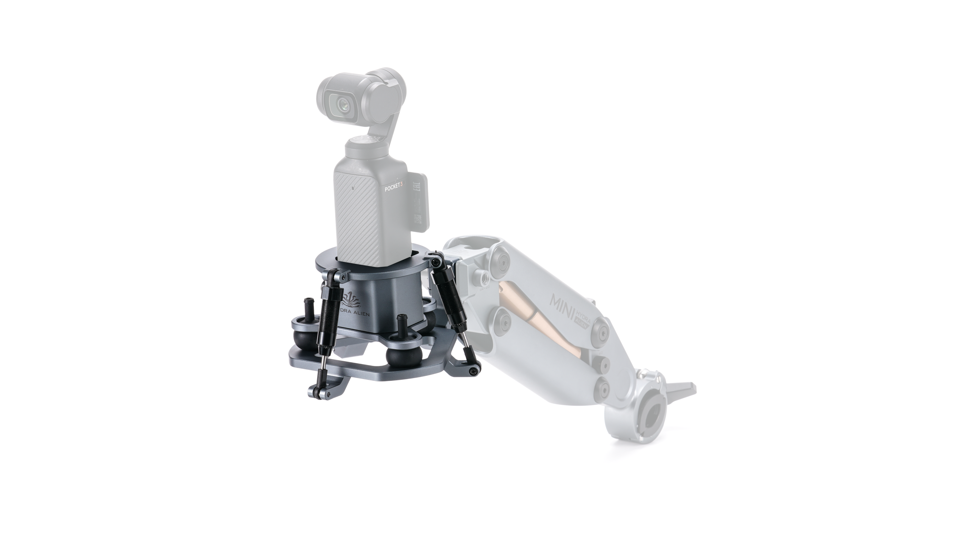 Shock Absorbing Head for Hydra Alien Mini - Titanium Gray | Tilta