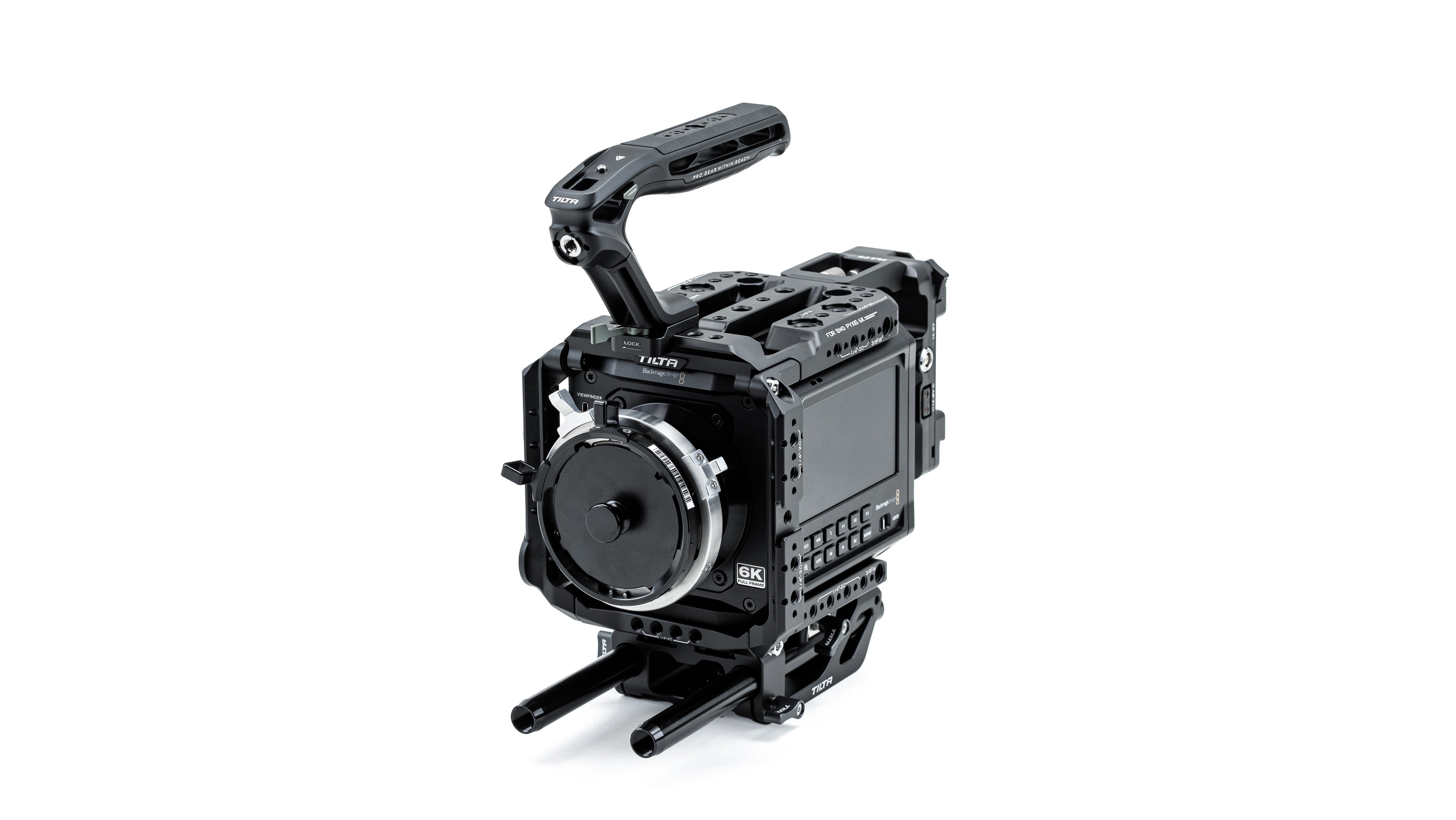 Camera Cage for Blackmagic PYXIS 6K Pro Kit - Gold Mount (Open Box) | Tilta