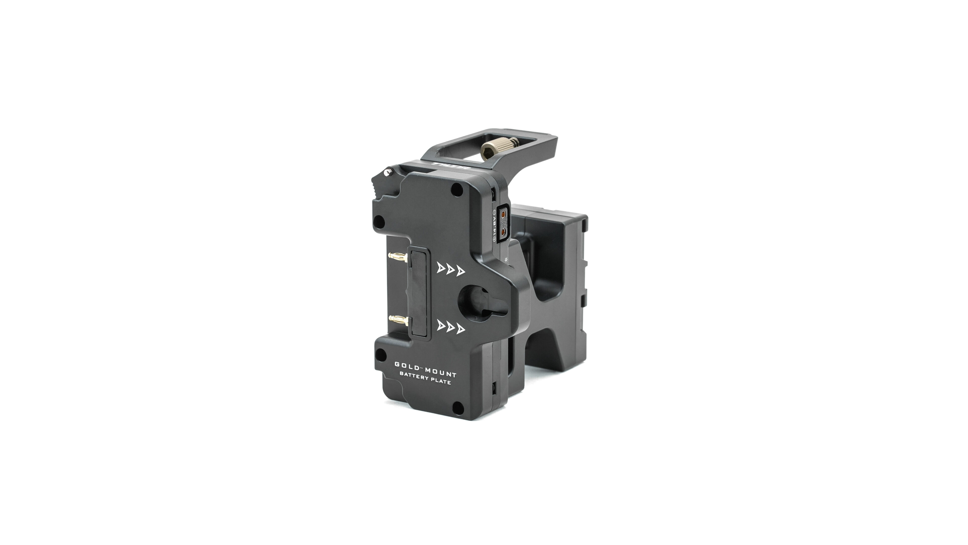 Battery Plate for Blackmagic PYXIS 6K - Gold Mount (Open Box) | Tilta