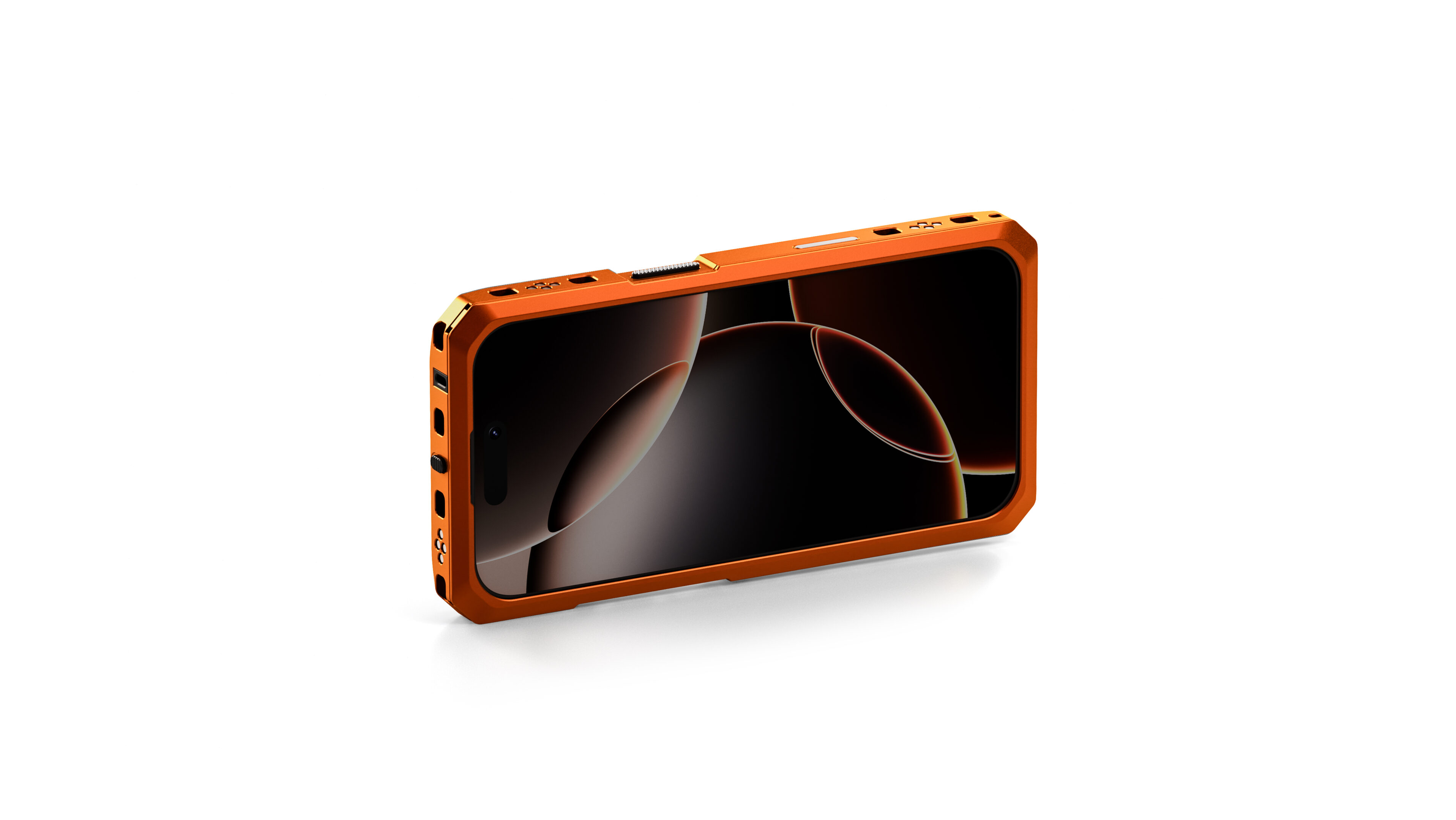 Khronos iPhone 16 Pro Case - Orange (Open Box) | Tilta