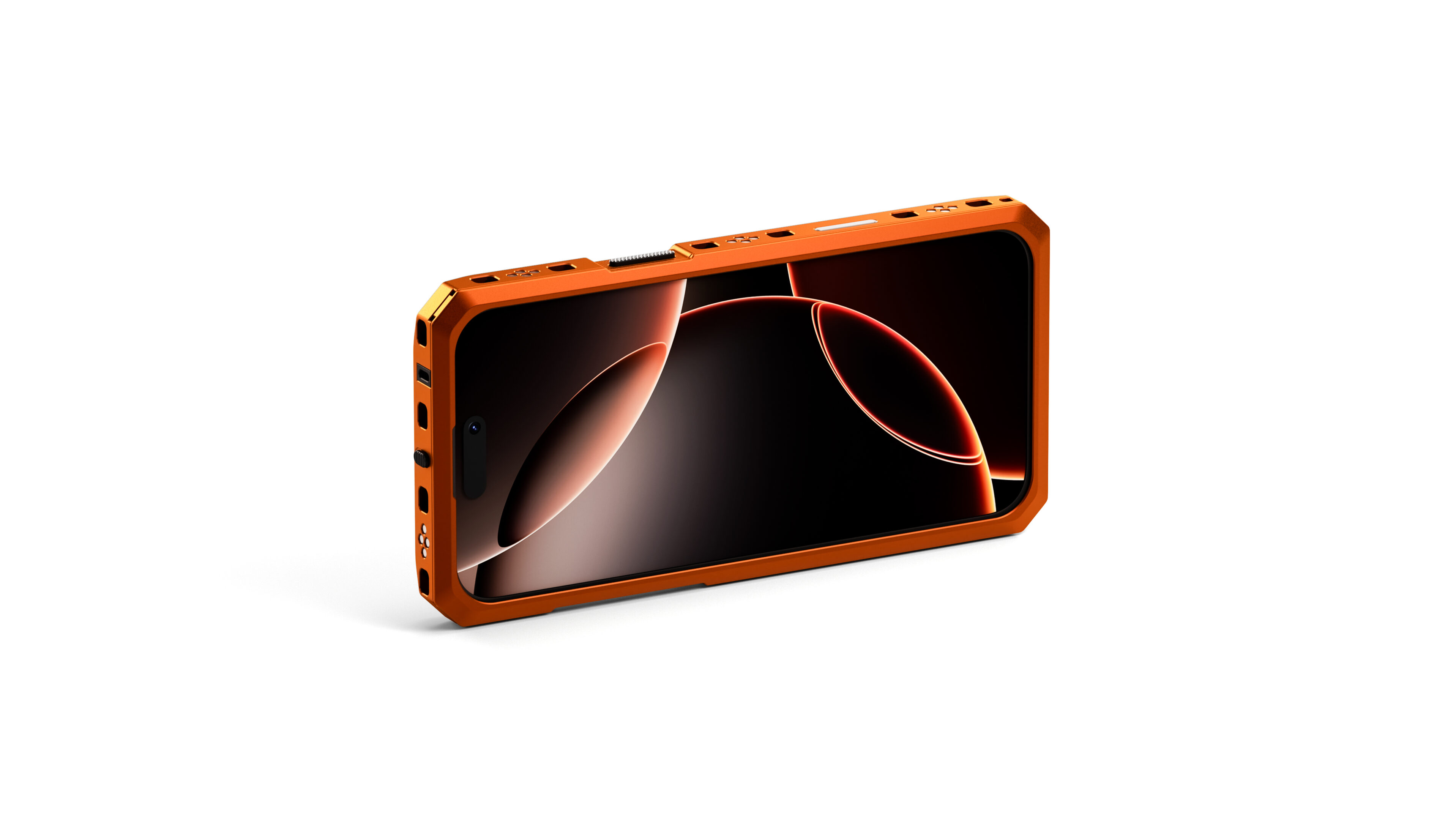 Khronos iPhone 16 Pro Max Case - Orange (Open Box) | Tilta