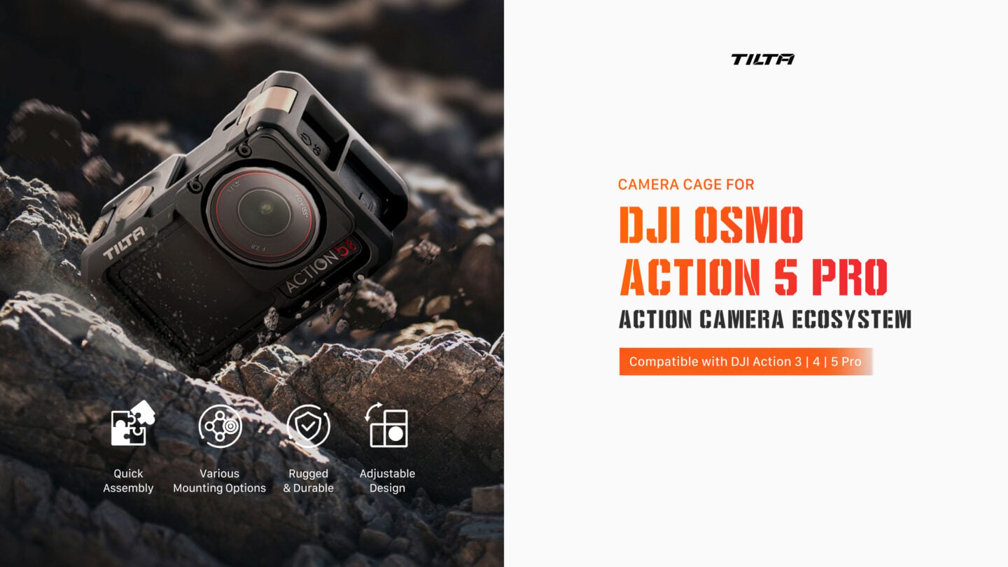 Full Camera Cage for DJI Osmo Action 5 Pro | Tilta