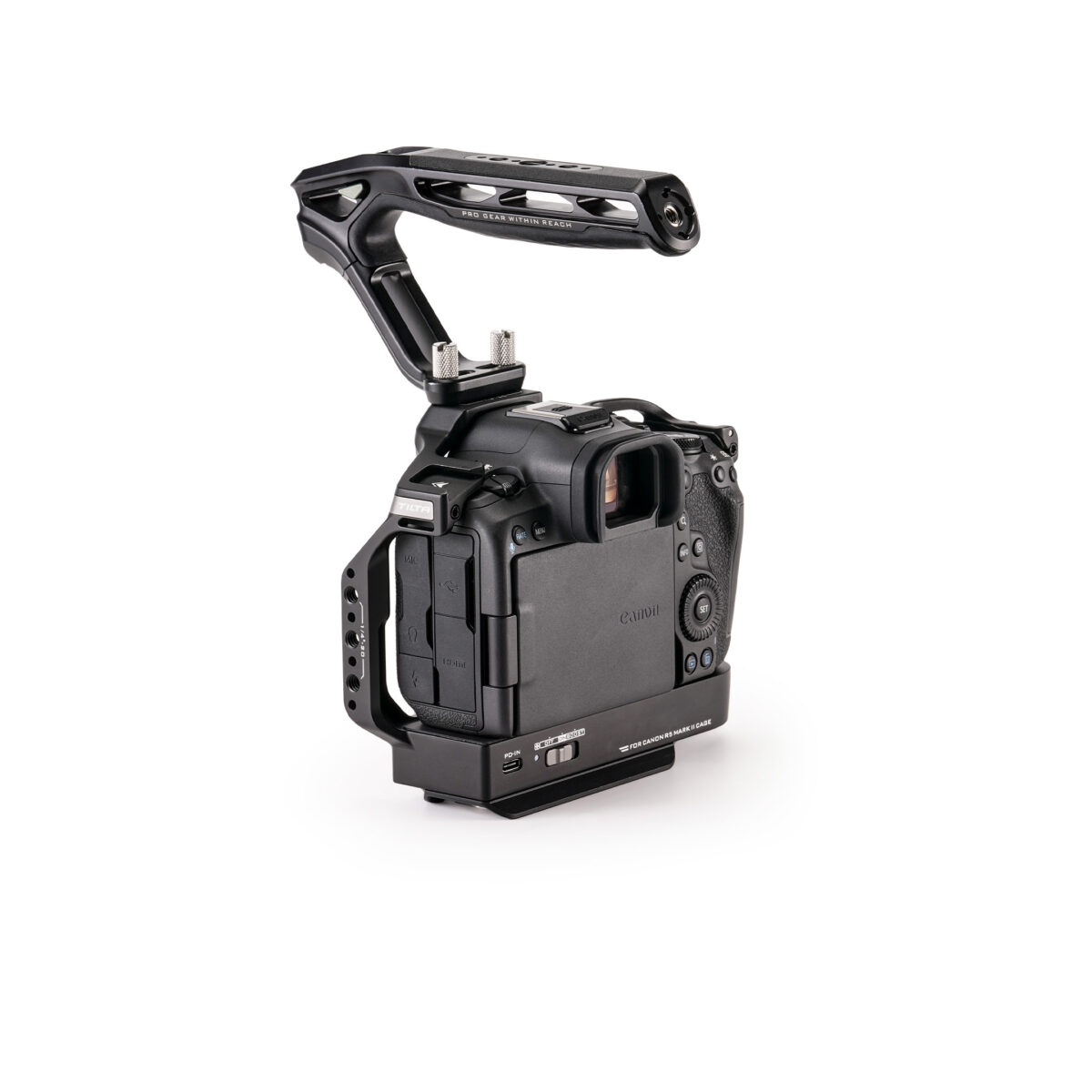 Camera Cage with Cooling System for Canon R5 Mark II Base Kit - Black ...