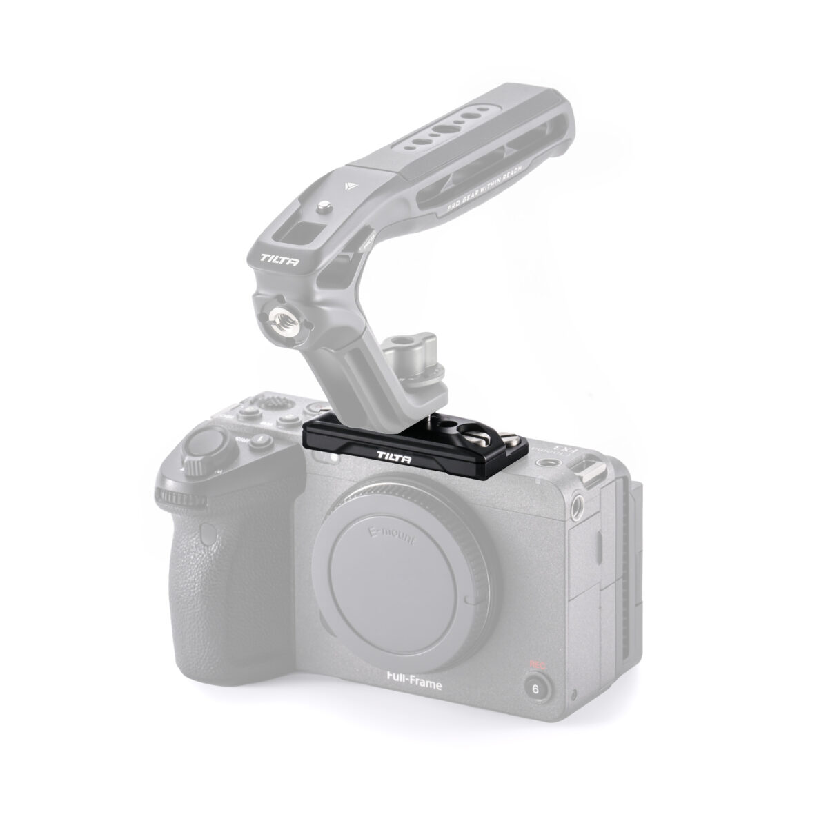 Hot Shoe Top Plate for Sony FX3/FX30 V2 - Black | Tilta