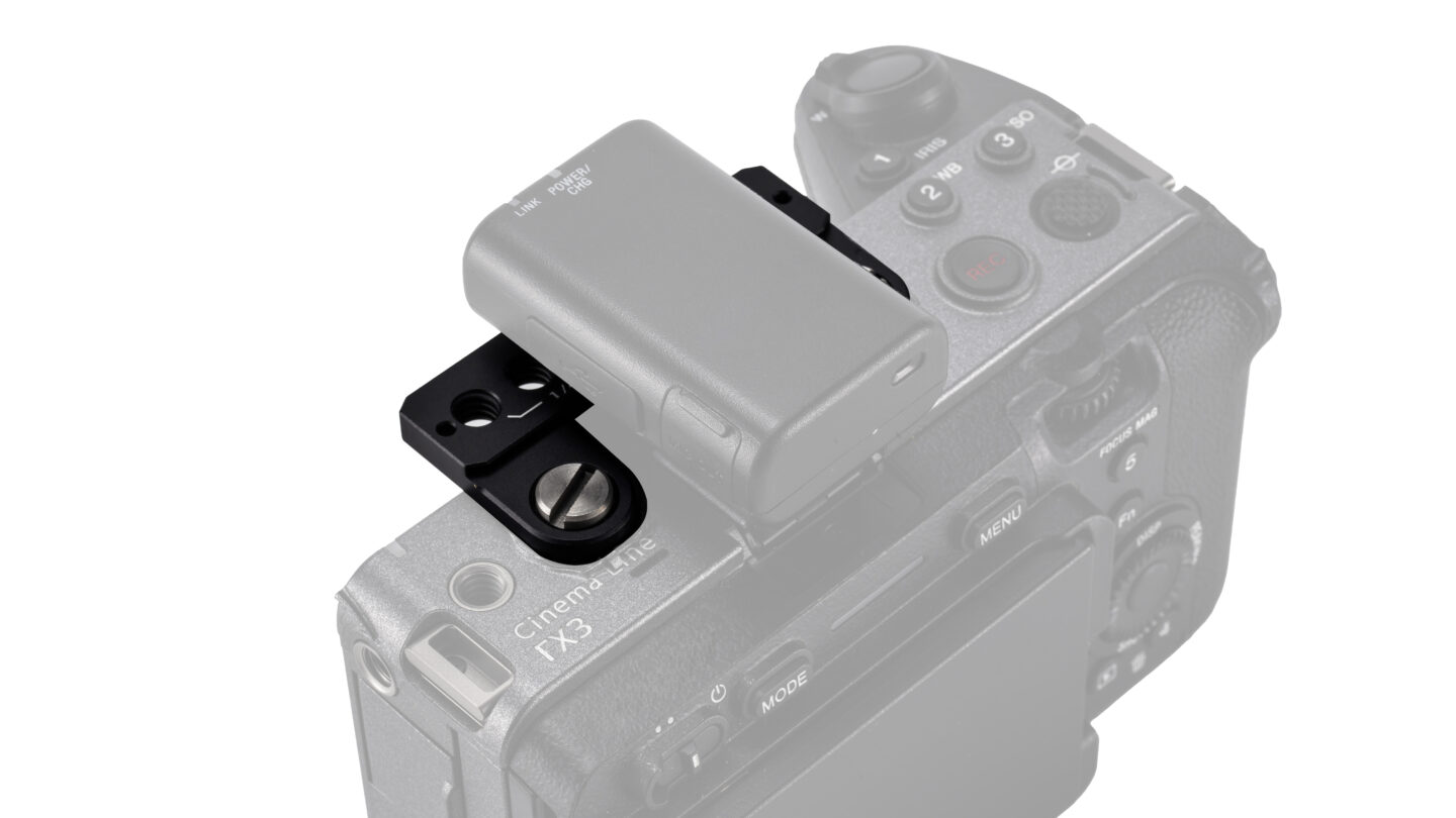 Hot Shoe Top Plate for Sony FX3/FX30 V2 - Black | Tilta