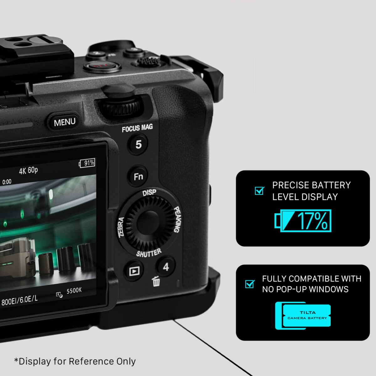 Tilta NP-W235 Battery with USB-C Input (2400mAh) for Fujifilm Cameras - Green | Tilta