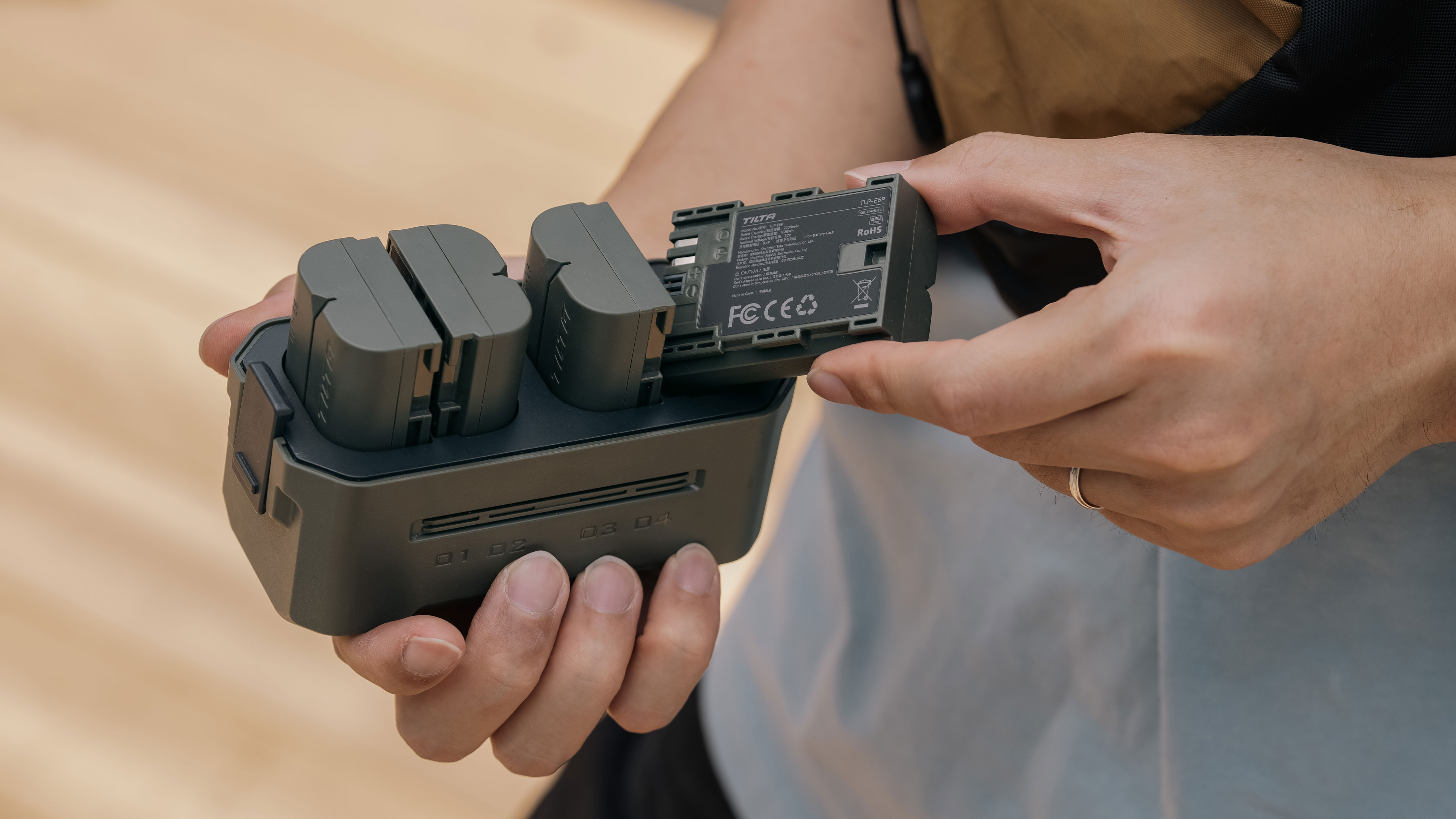 Tilta LP-E6P Battery with USB-C Input (2400mAh) for Canon Cameras | Tilta