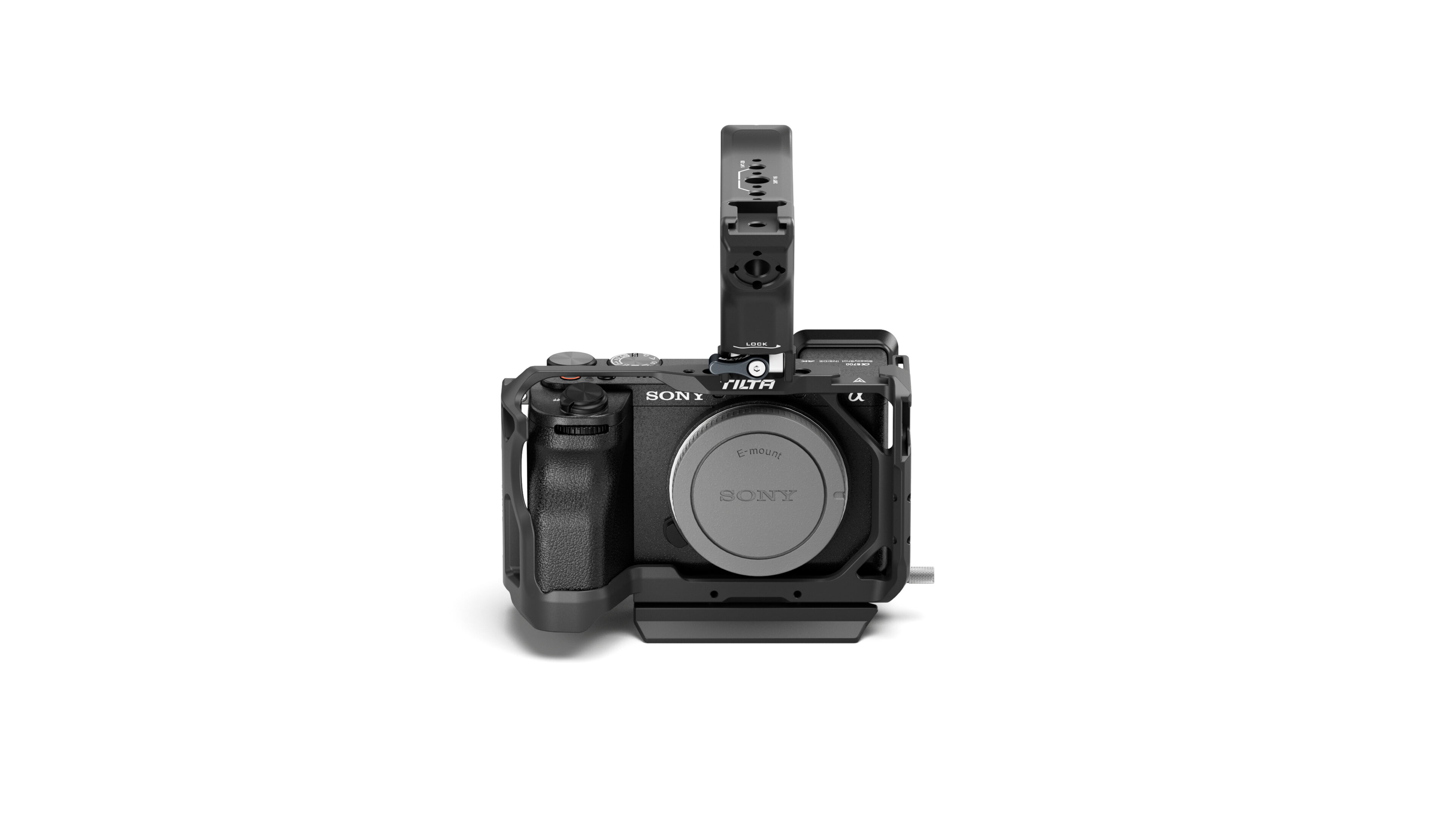 Camera Cage for Sony a6700 Lightweight Kit Black (Open Box) | Tilta