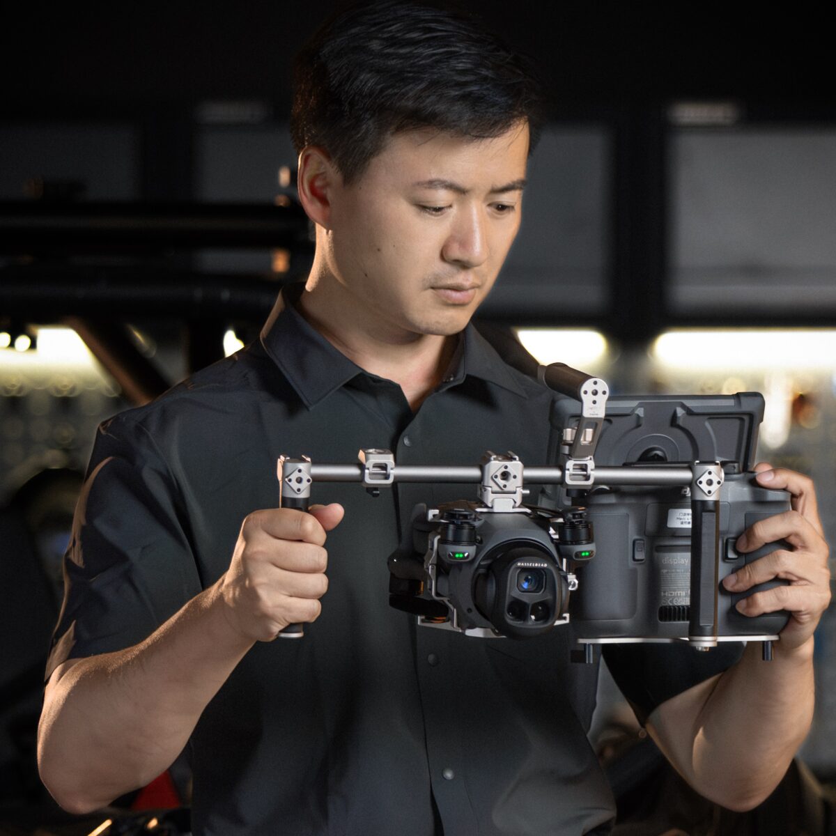 Handheld Support System for DJI Mavic 4 Pro - Titanium White | Tilta