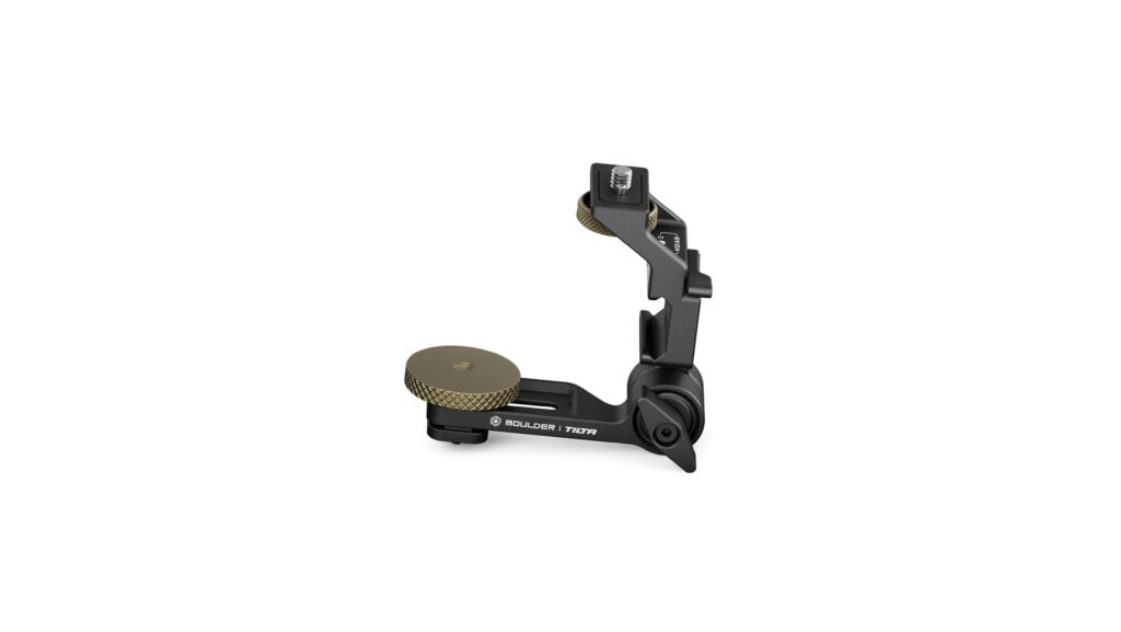 Dual Accessory Mounting Bracket for Boulder Camera Cart - Black | Tilta