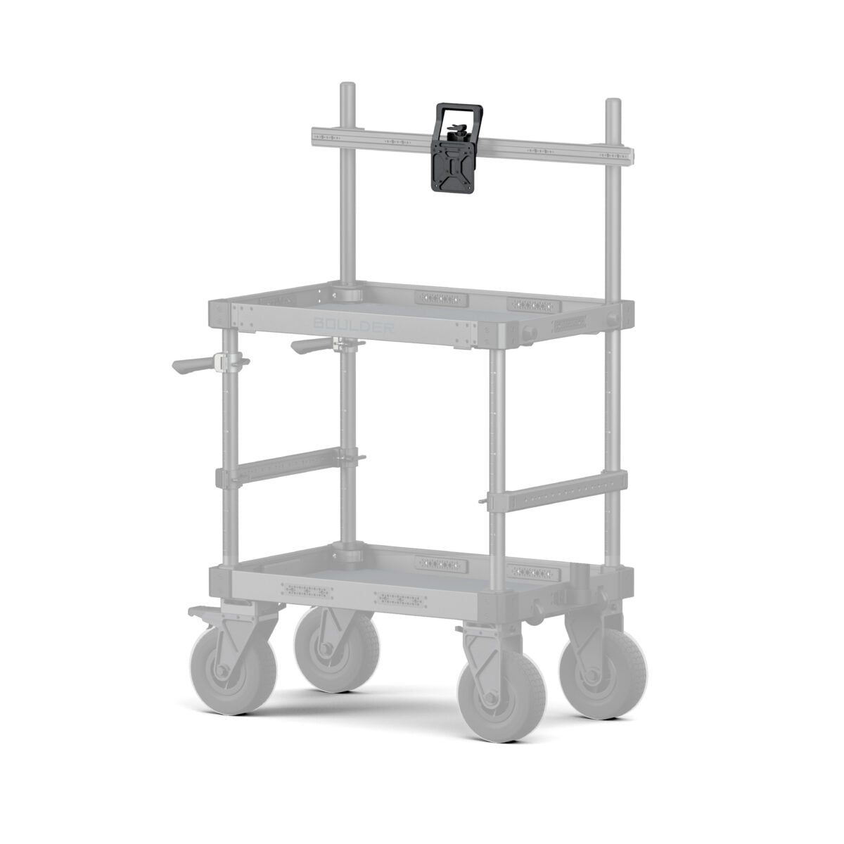 Monitor Mount for Boulder Camera Cart Mounting Bar - Black | Tilta