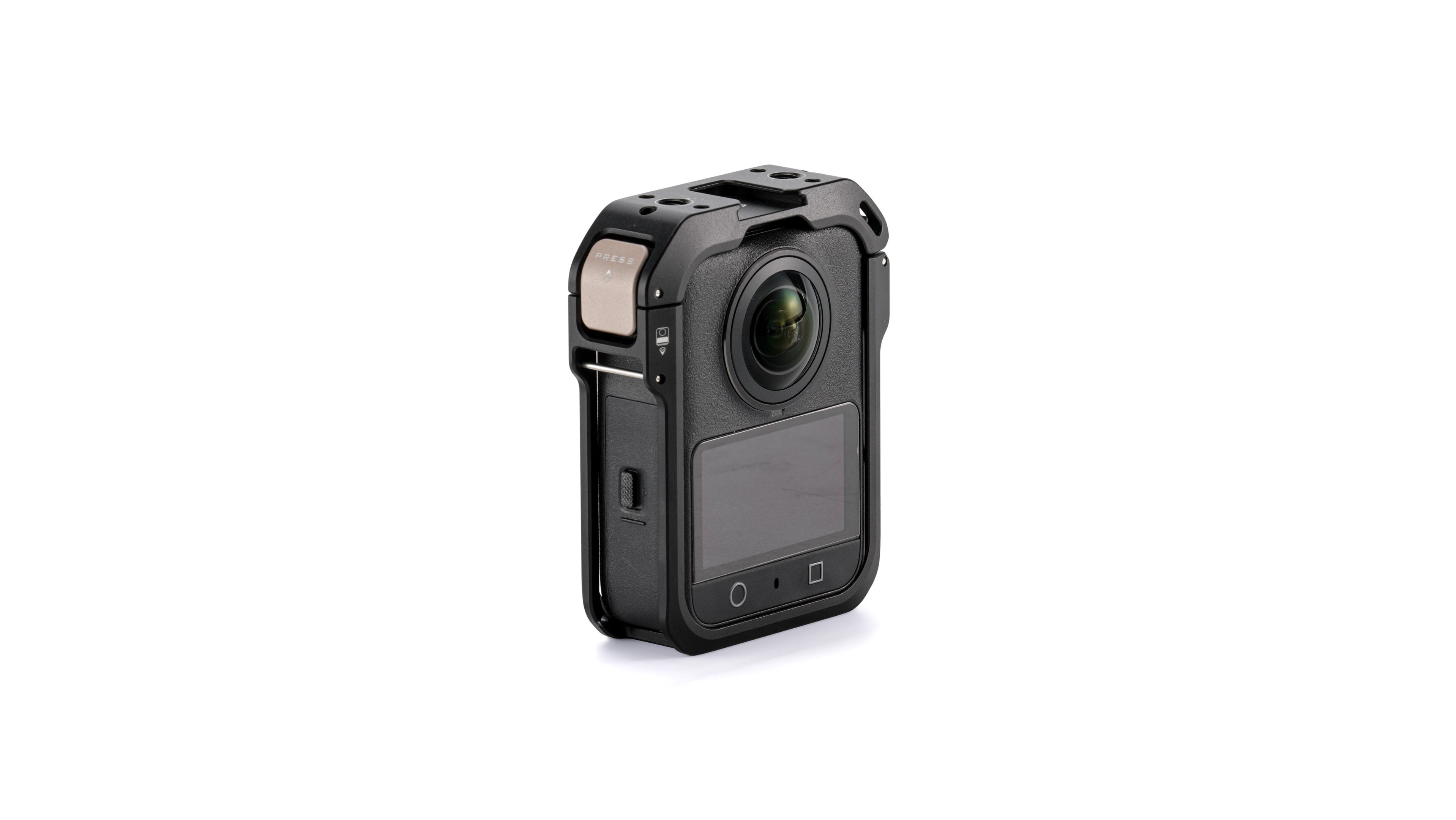 Full Camera Cage for DJI Osmo 360 - Black | Tilta