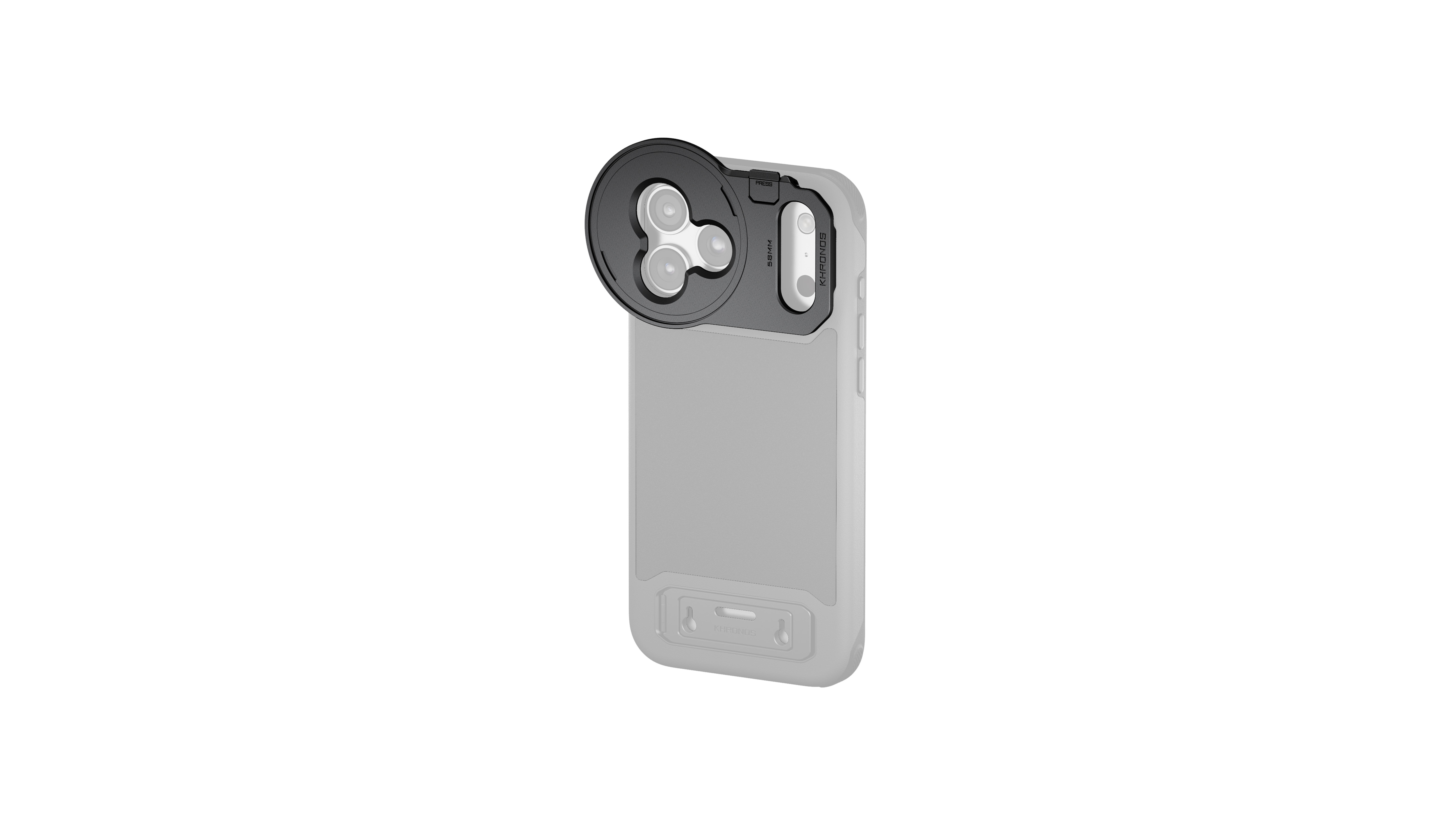 Khronos 58mm Filter Tray for iPhone 17 Pro/Pro Max | Tilta