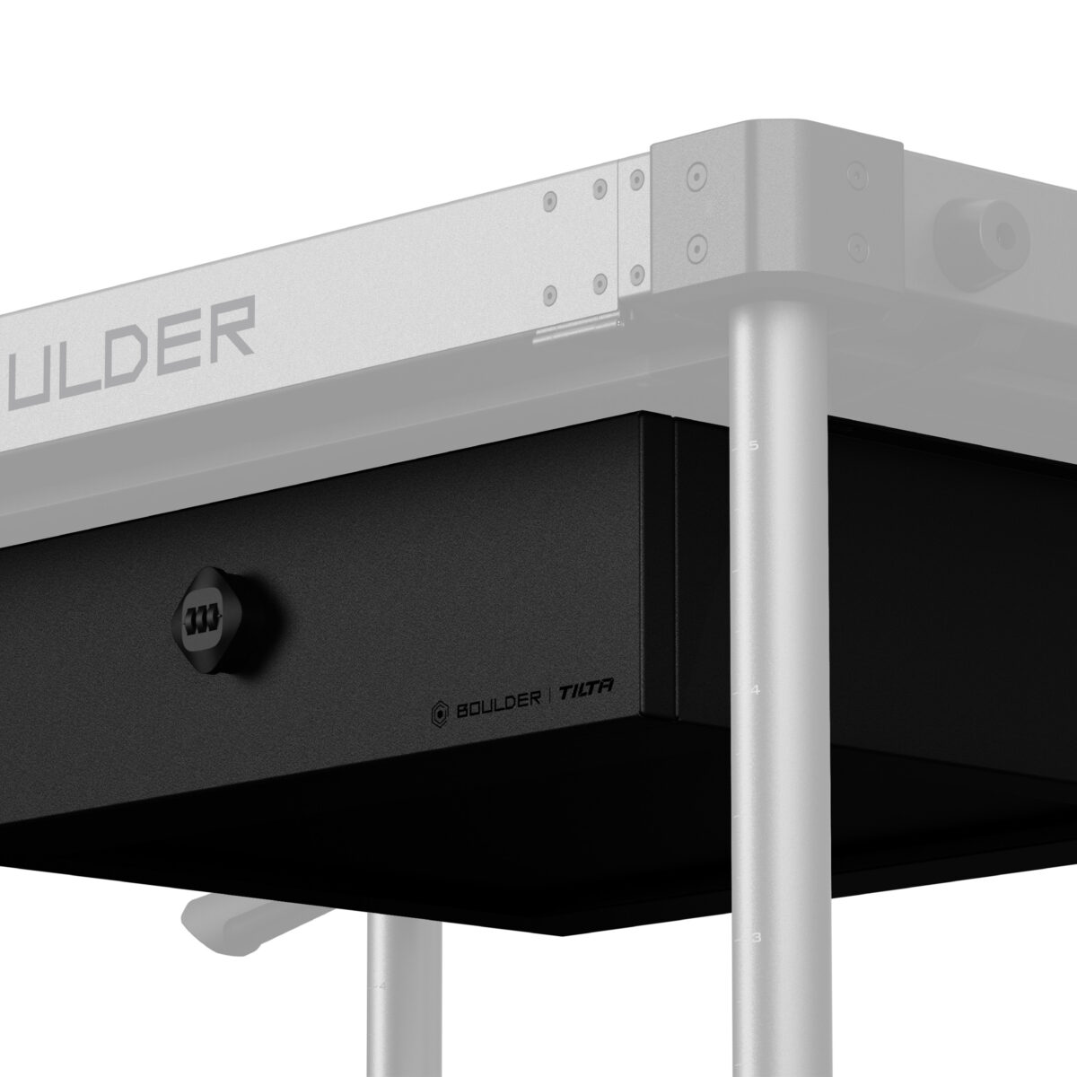 Top Drawer with Lock for Boulder Camera Cart - Black | Tilta