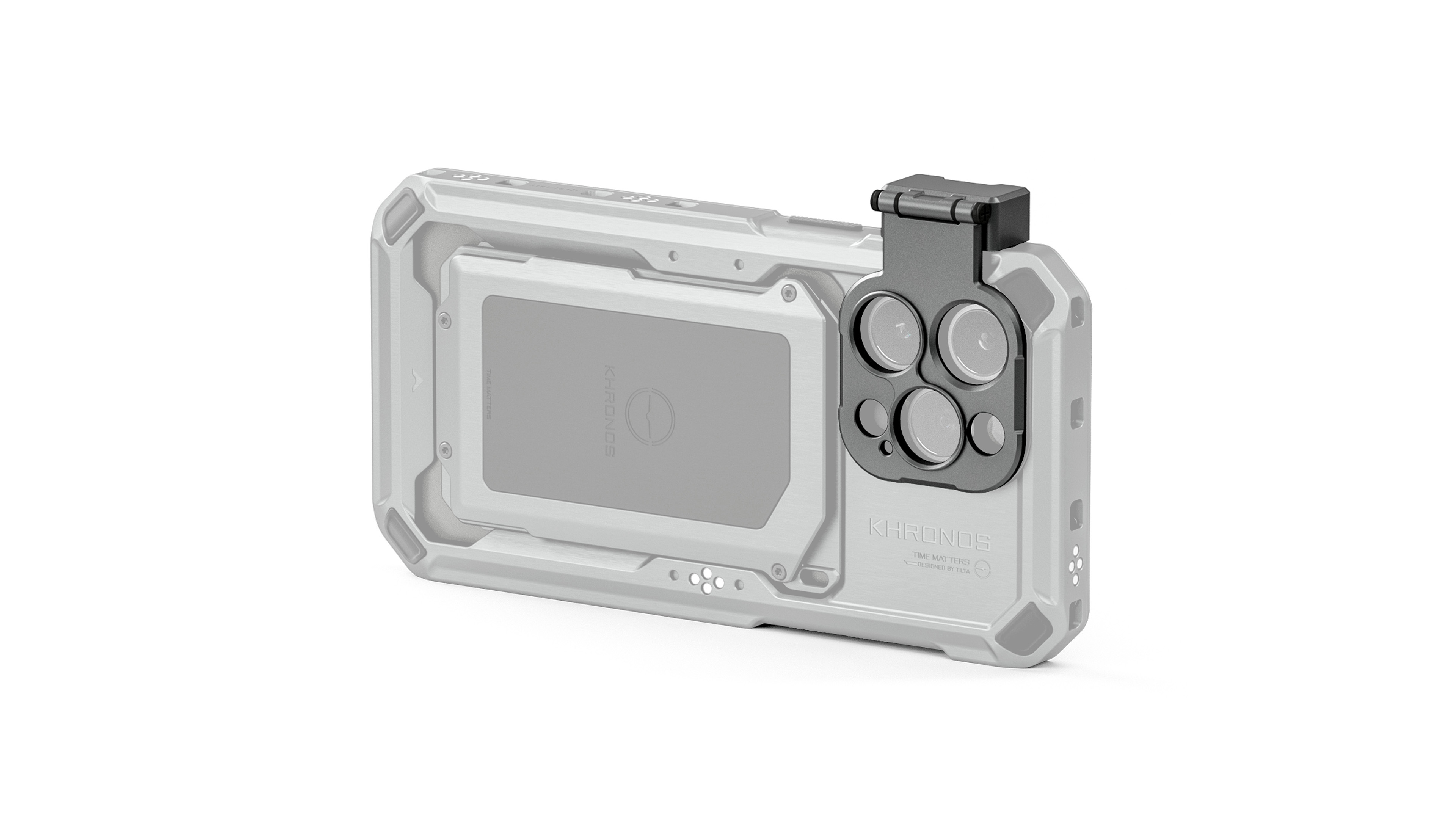 Khronos Lens Adapter for iPhone 17mm Thread Space Gray (Open Box) | Tilta