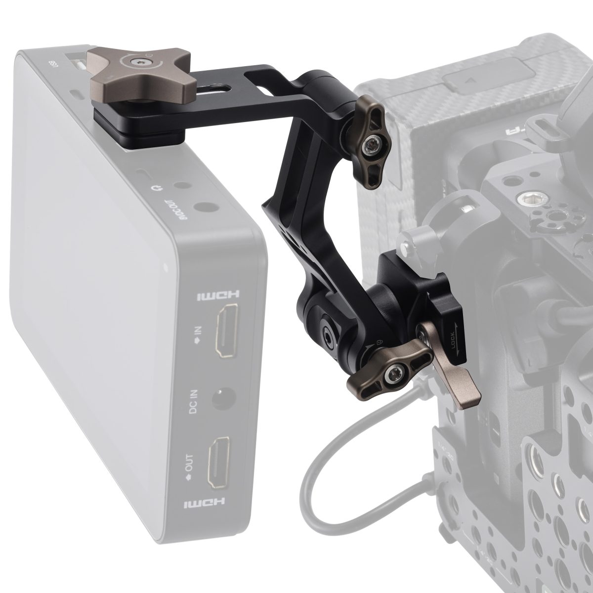 Tilta Extended Pro Monitor Mount (NATO) - Black | Tilta