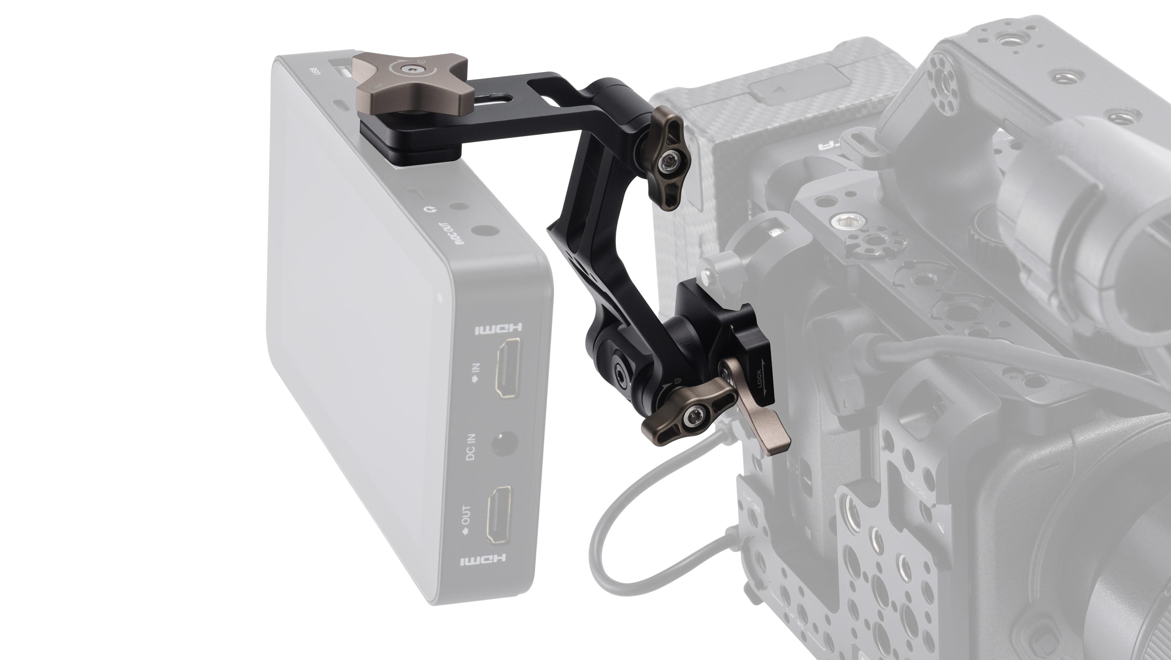 Tilta Extended Pro Monitor Mount (NATO) - Black | Tilta