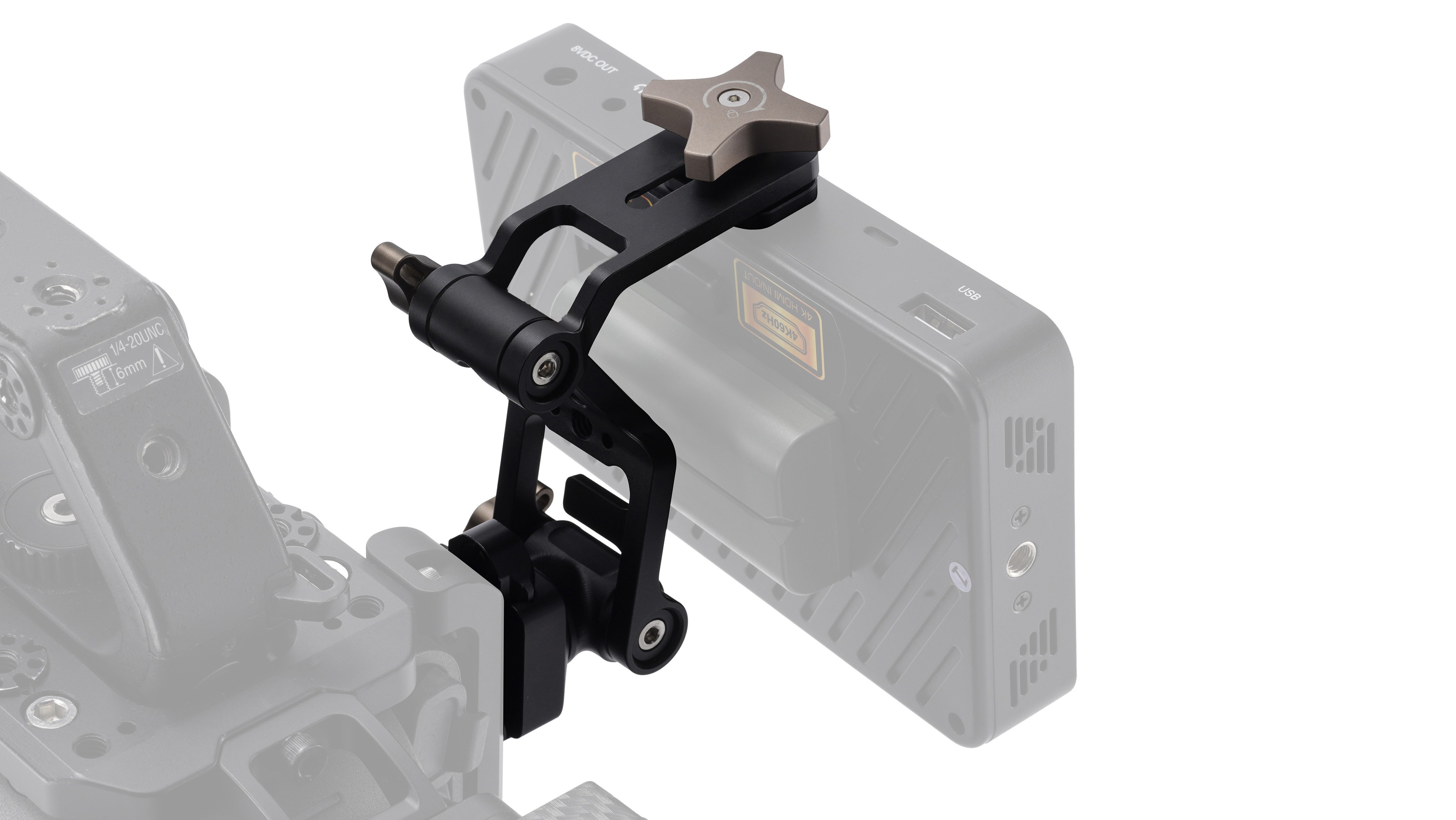 Tilta Extended Pro Monitor Mount (NATO) - Black | Tilta