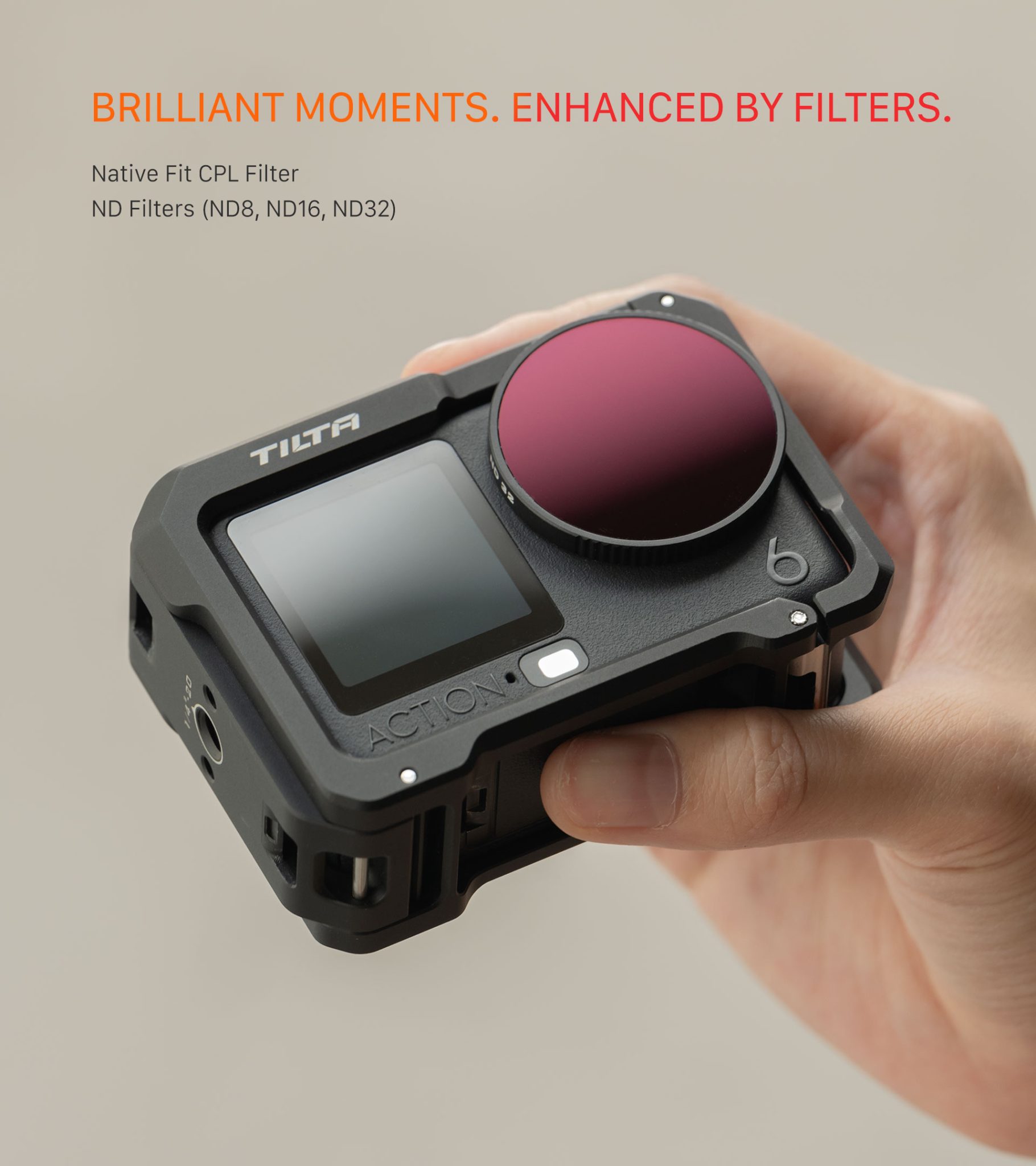 Camera Cage for DJI Osmo Action 6 Base Kit | Tilta
