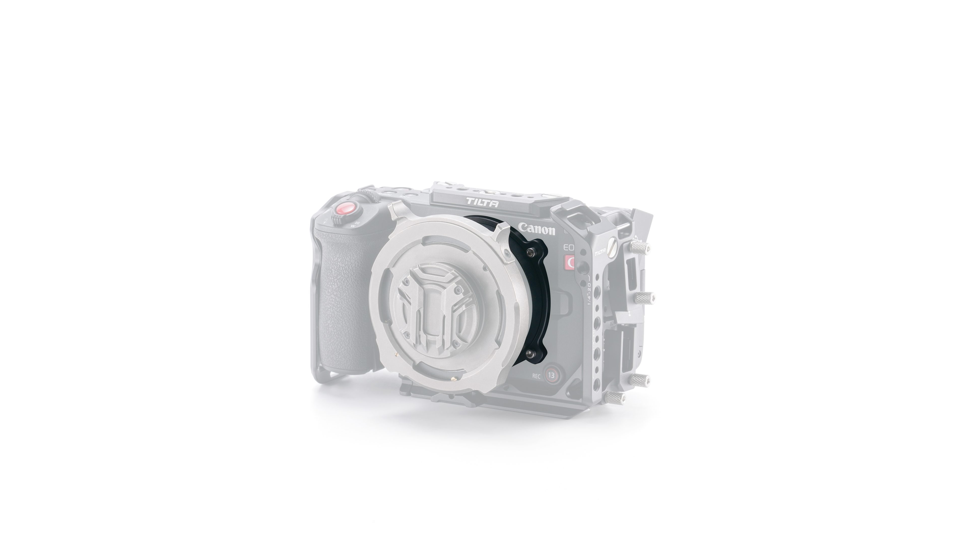RF to PL Mount Adapter Support for Canon C50/C80/C400 - Black | Tilta