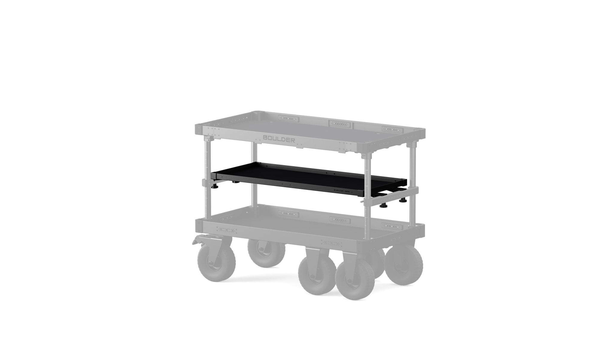 Mid Level Tray for Boulder Camera Cart – Black | Tilta