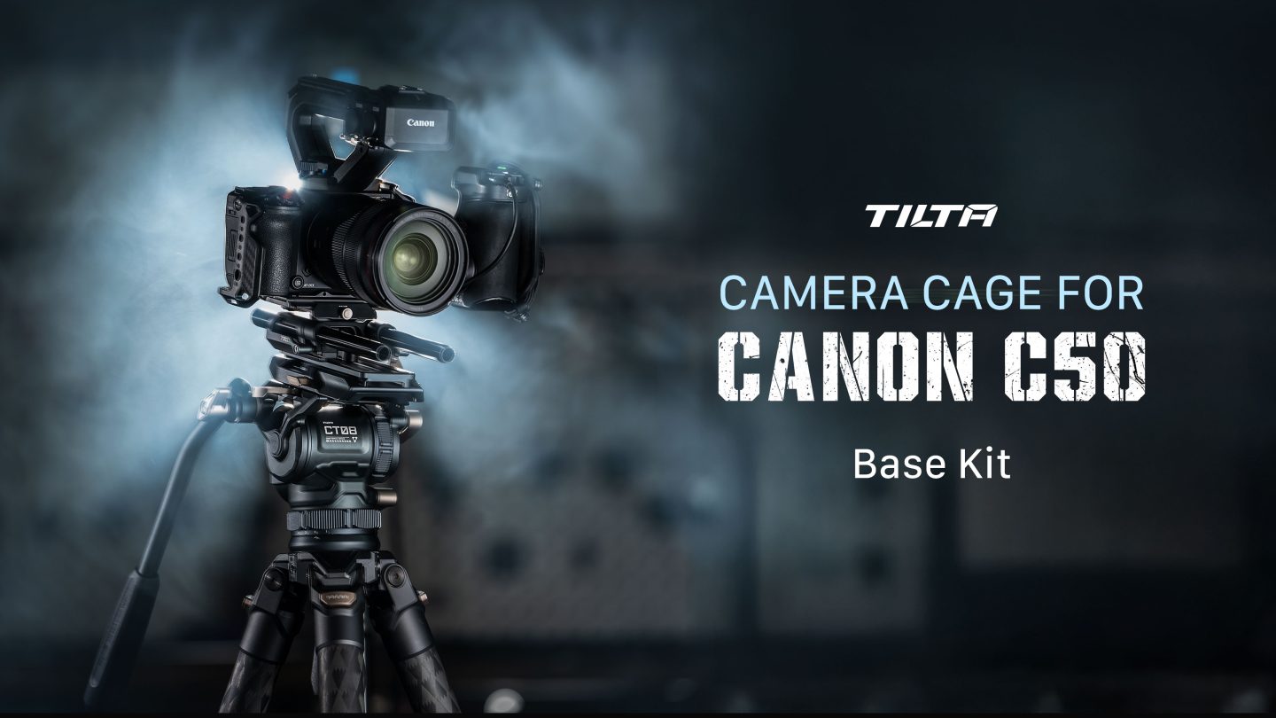 Camera Cage for Canon C50 Base Kit - Black | Tilta