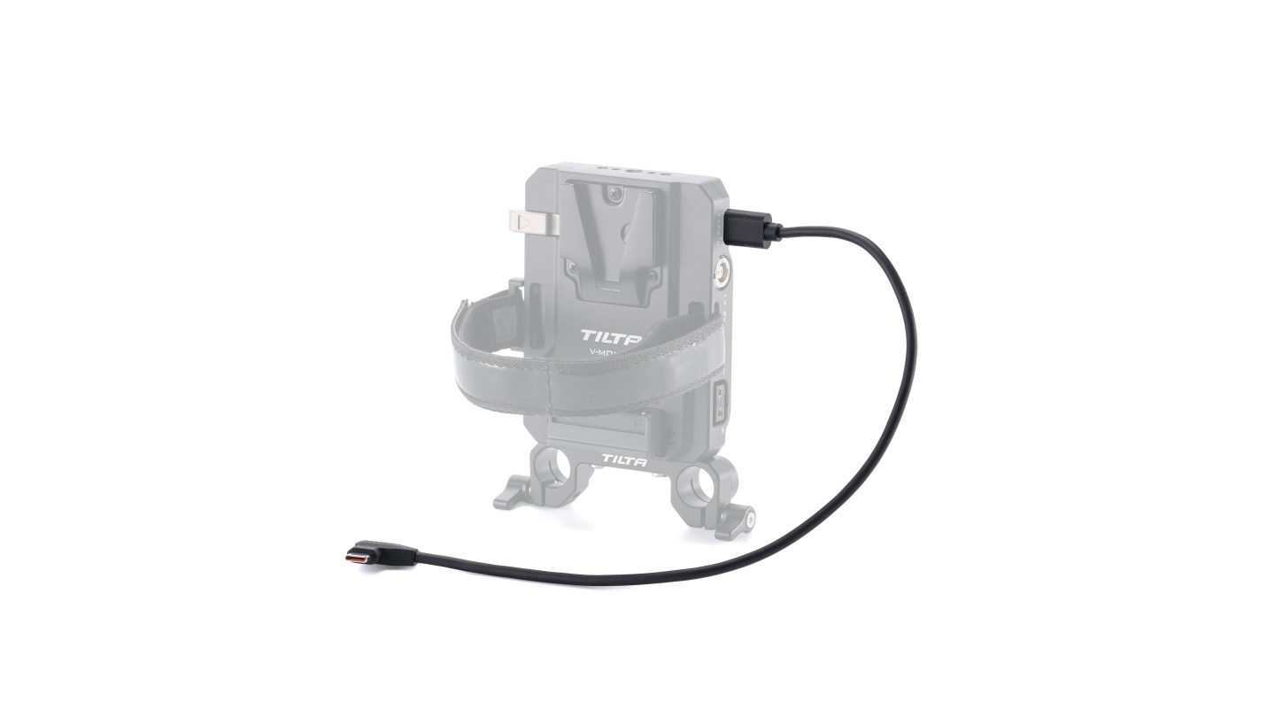 100W Right Angle USB-C Power Cable (35cm) | Tilta