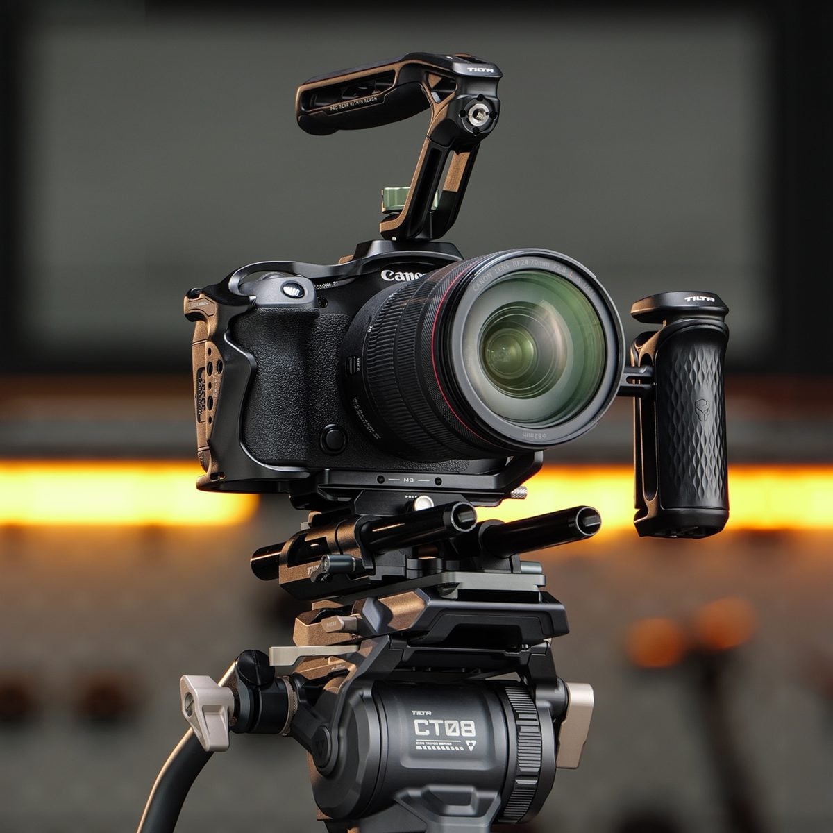 Full Camera Cage for Canon R6 Mark III - Black | Tilta