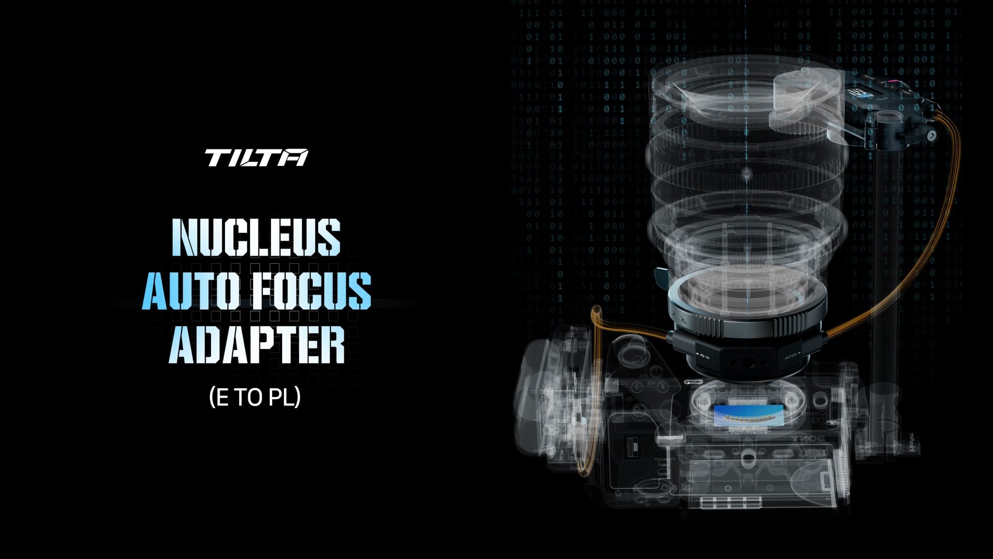 Nucleus Auto Focus Adapter (E to PL) | Tilta