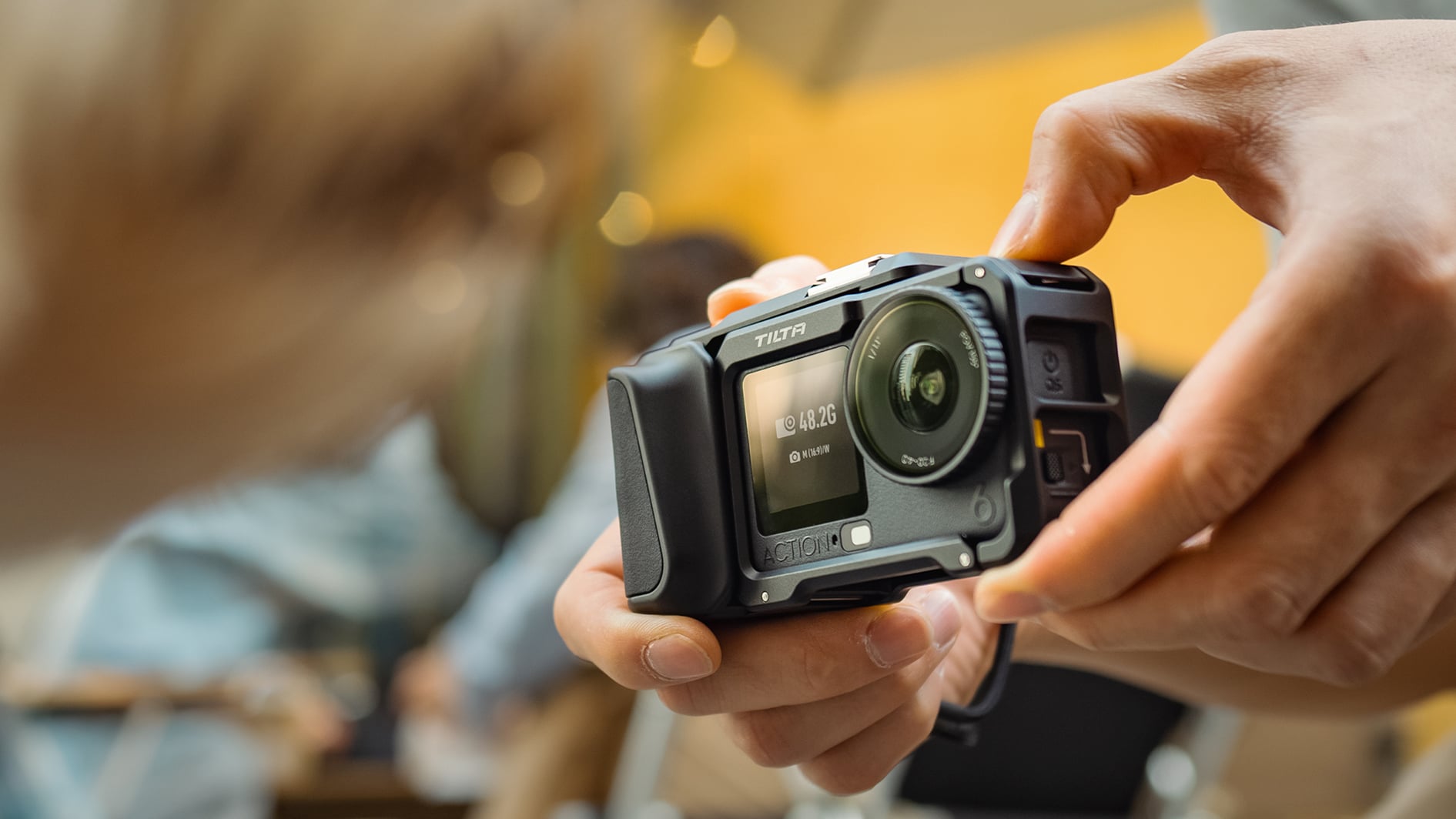 Street Snap Accessories for DJI Osmo Action 6 Camera Cage | Tilta